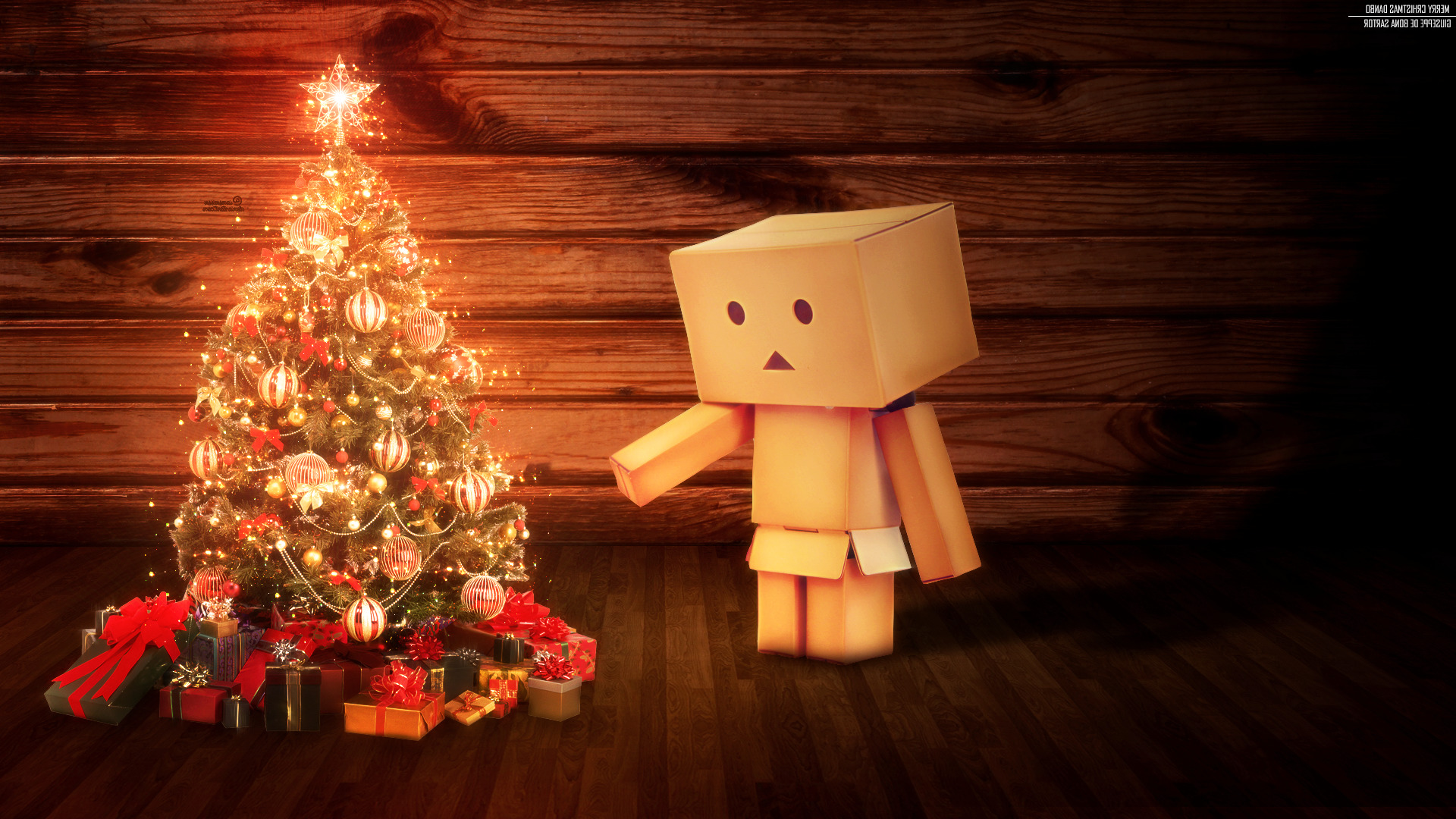 Christmas, Danbo Wallpapers HD / Desktop and Mobile Backgrounds
