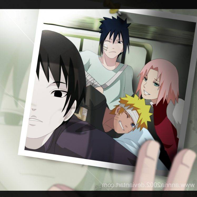 Naruto Shippuuden, Uzumaki Naruto, Uchiha Sasuke, Haruno Sakura, Saï ...
