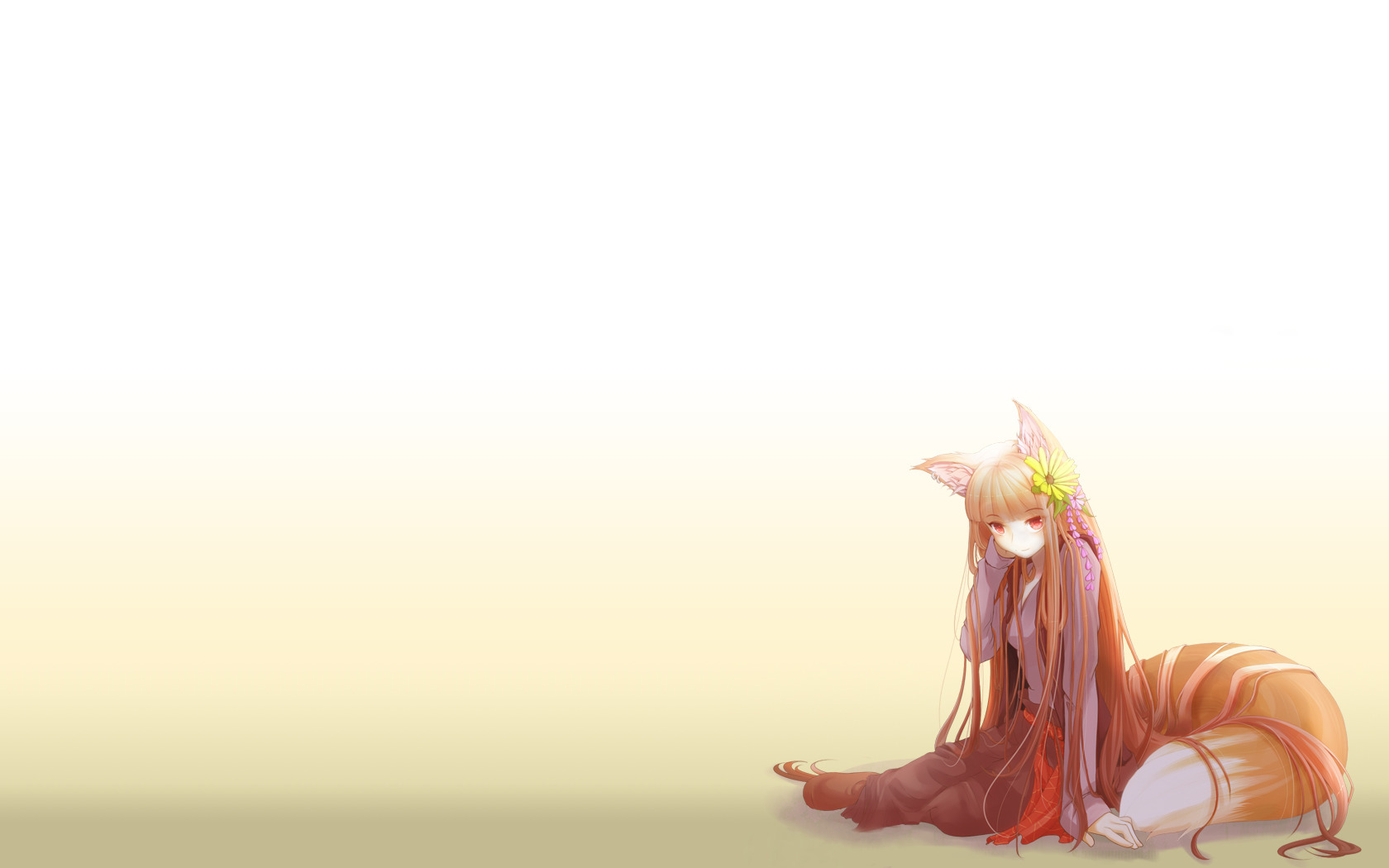 Spice And Wolf, Holo, Soft Shading, Anime Girls Wallpapers HD / Desktop ...