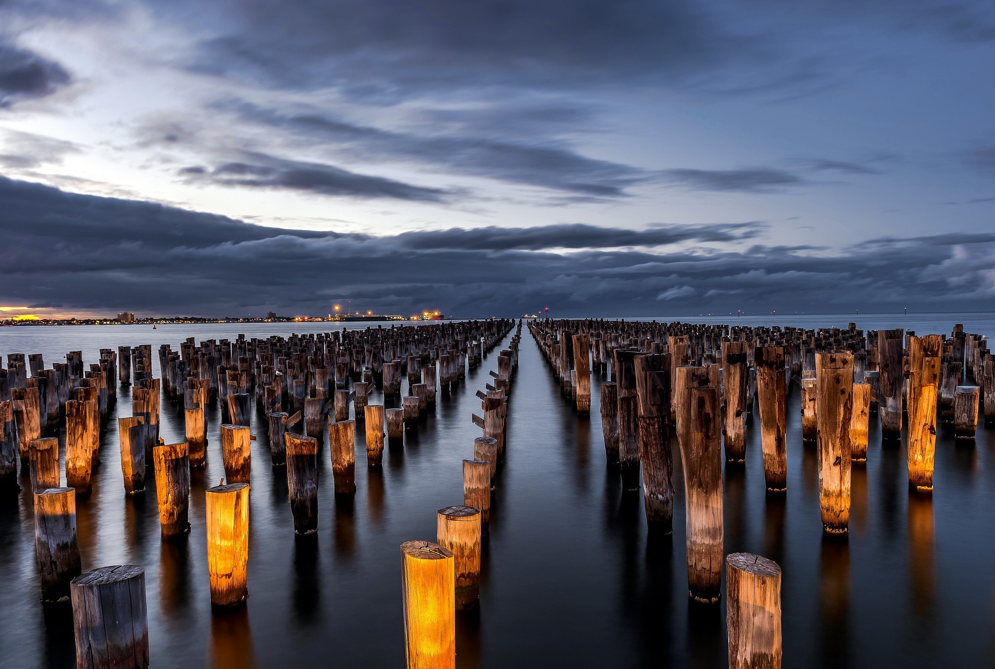 nature, Clouds, Water, Coast, Wood, Evening, Sea Wallpapers HD ...