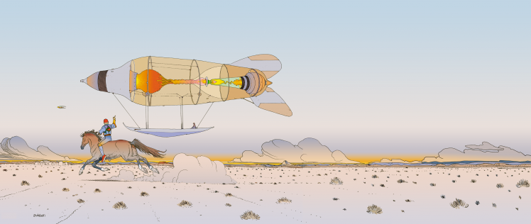 comics, Mœbius, Artwork Wallpapers HD / Desktop and Mobile Backgrounds