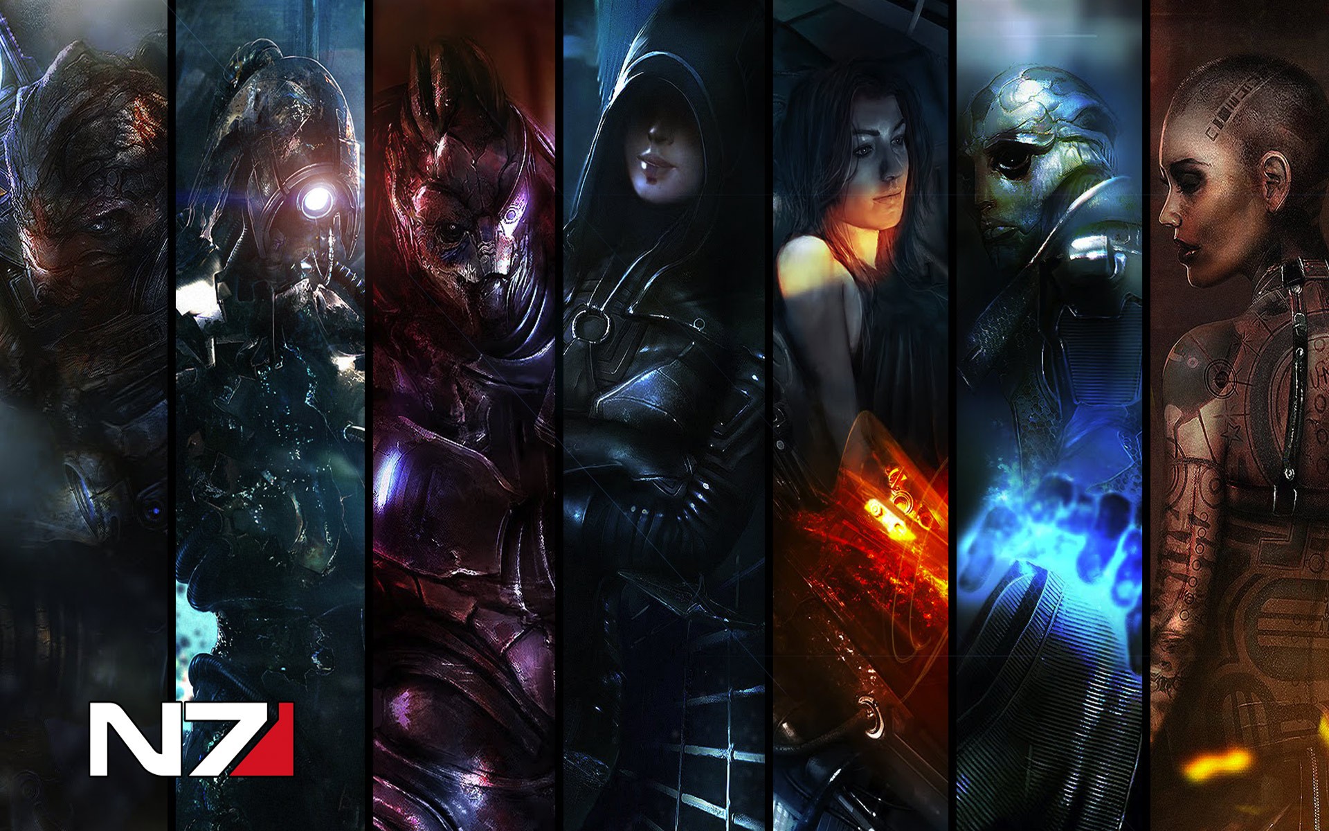 Mass Effect, Video Games, Fantasy Art, Digital Art Wallpapers HD ...