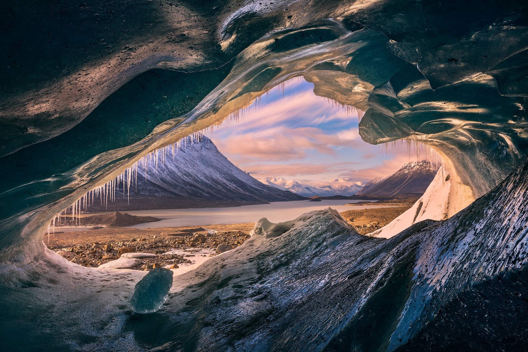 icicle, Cave, Island, Canada, Mountain, Cold, Snowy Peak, Frost, Ice ...