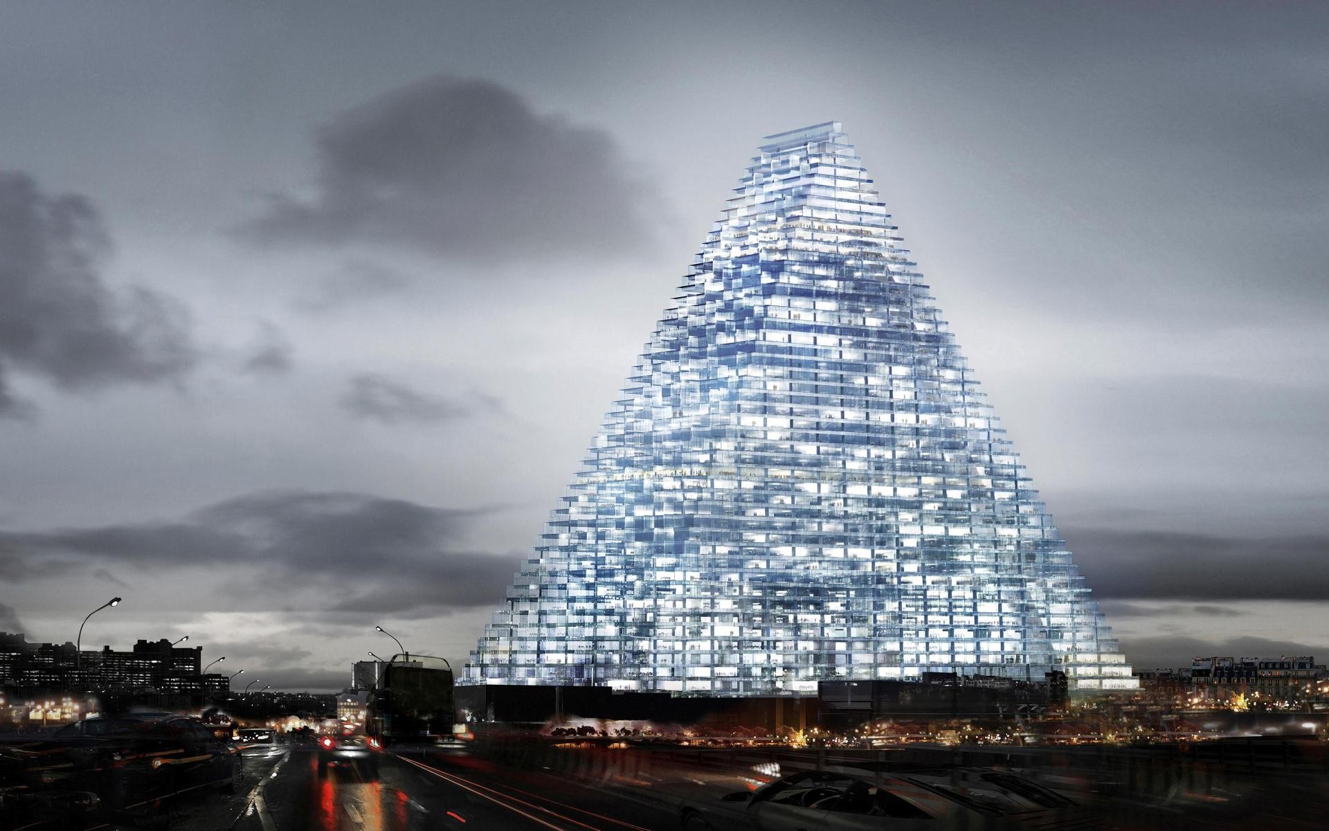 city, Cityscape, Architecture, Pyramid, Triangle, Building, Futuristic ... city, Cityscape, Architecture, Pyramid, Triangle, Building, Futuristic ...