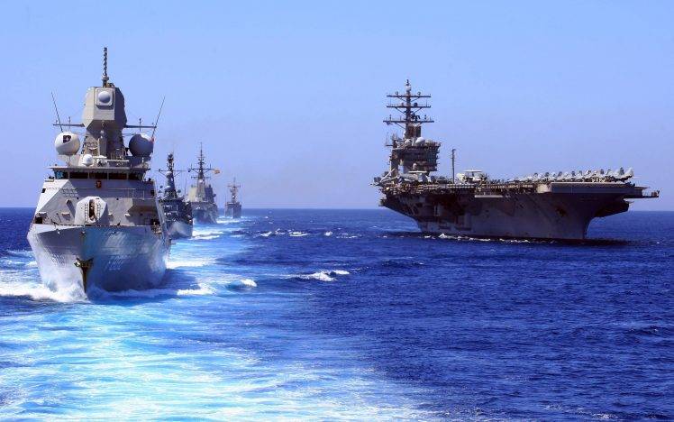 aircraft Carrier, United States Navy, Sea, Military, Fleet, HNLMS De ...
