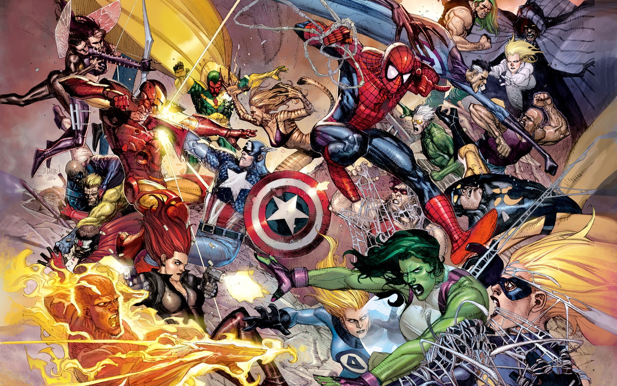 Marvel Comics Hintergrundbild Marvel Comics Hintergrundbild