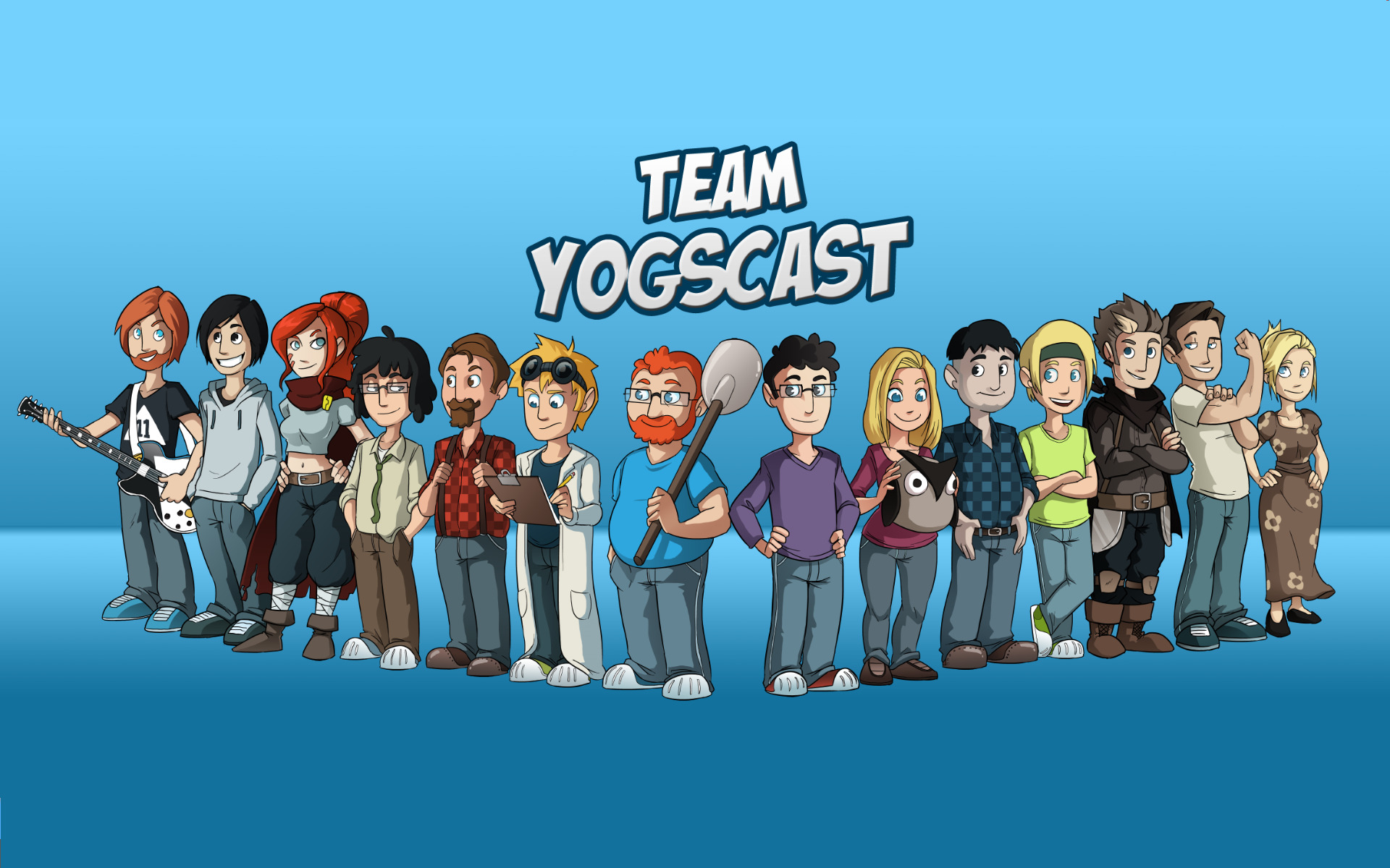Yogscast, Lewis Brindley, Simon Lane, Duncan Jones, Paul Sykes, Hannah ...