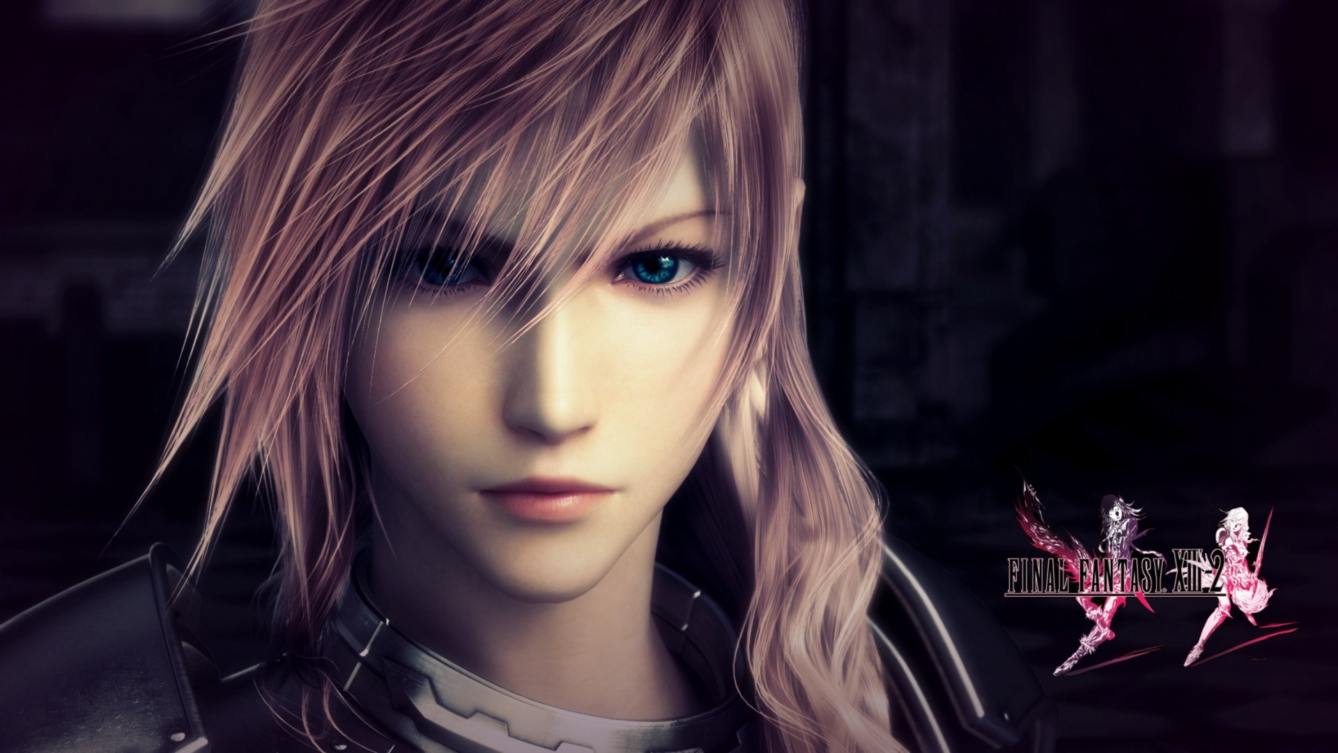 Final Fantasy, Final Fantasy XIII 2, Women, Pink Hair, Blue Eyes, Long ...