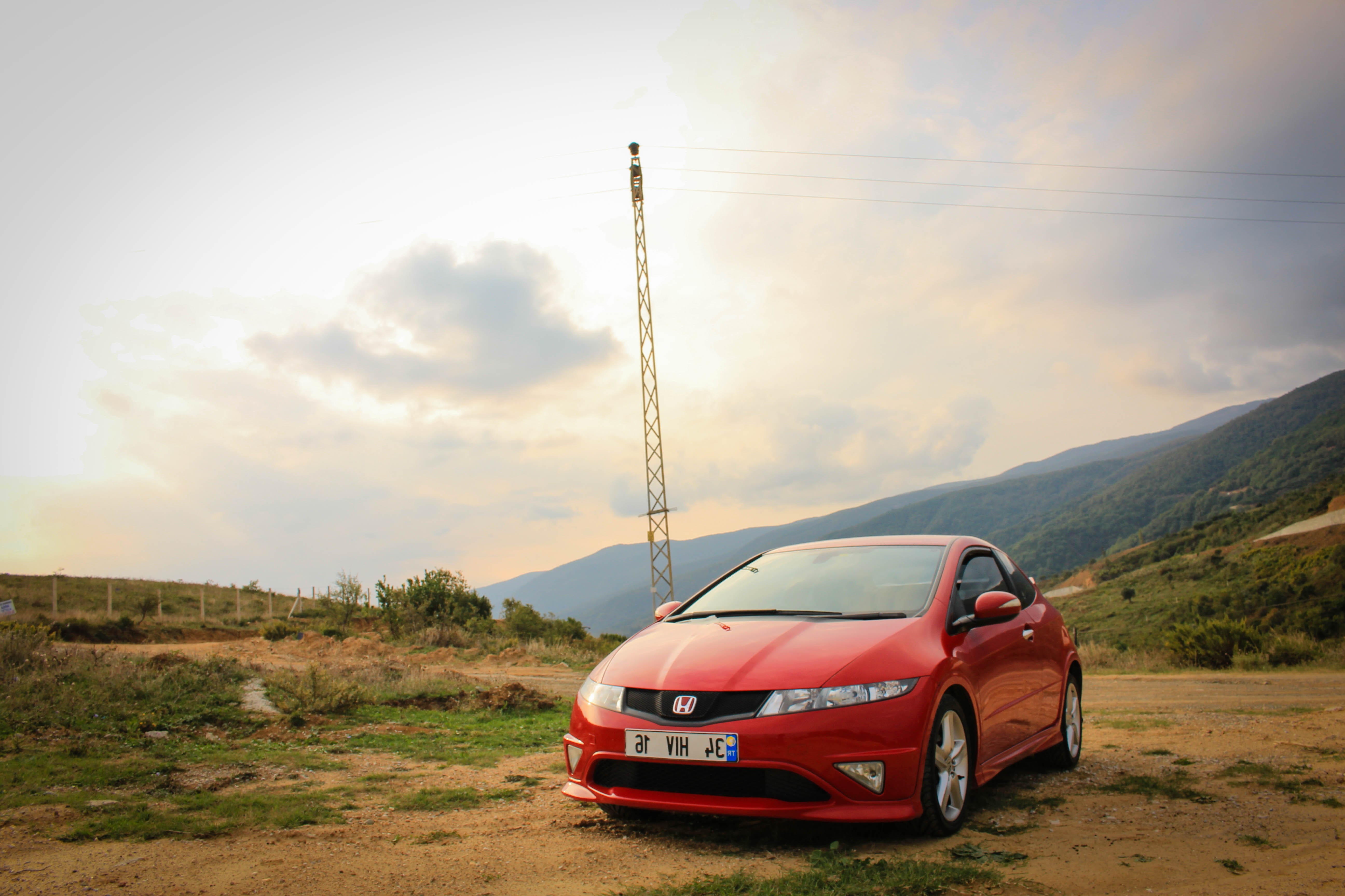 Honda, Honda Civic, Type S, Type R, Nature, Car, Sports Car, Fall ...