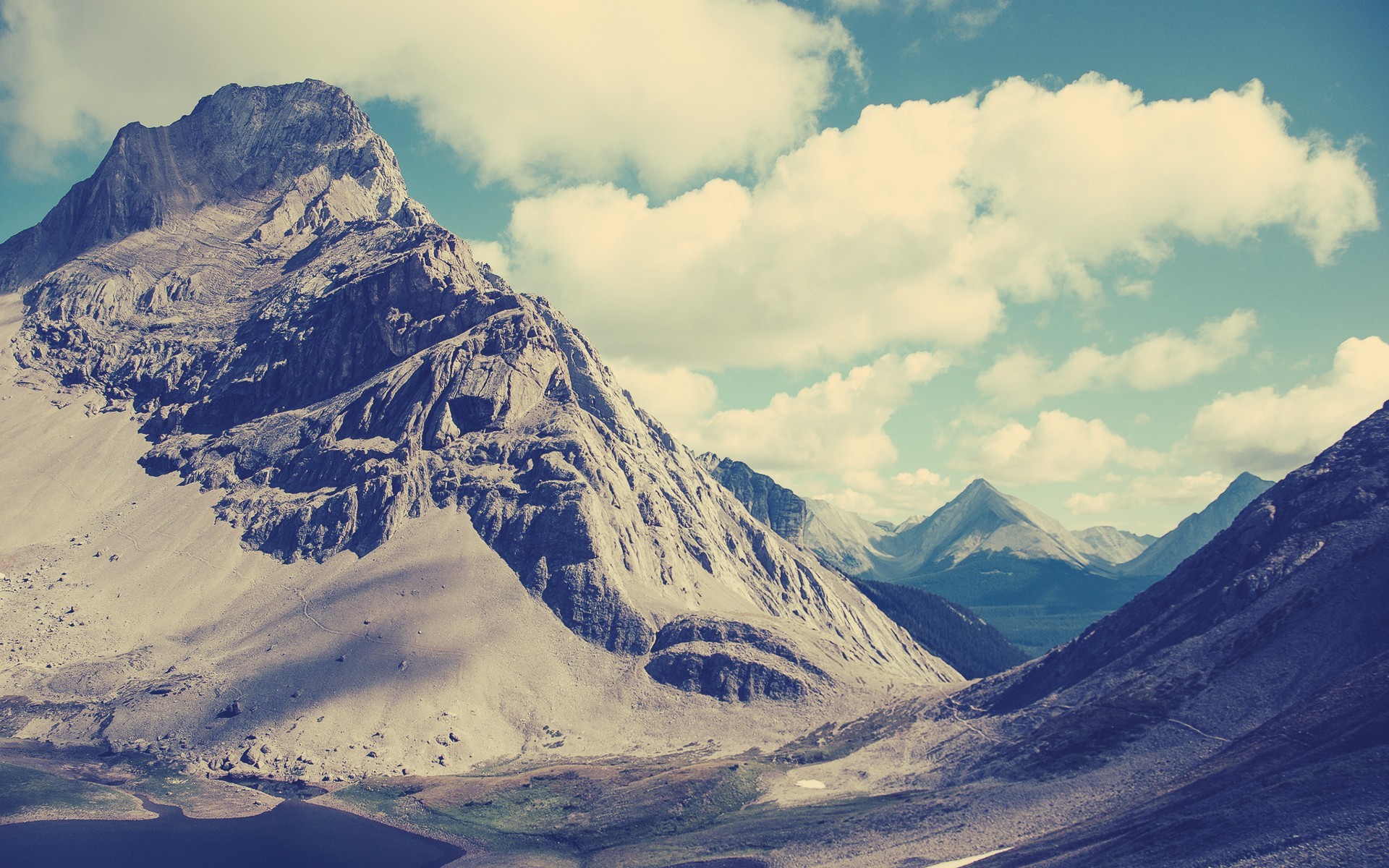 landscape, Filter, Nature, Clouds, Mountain, Shadow, Sunlight ...