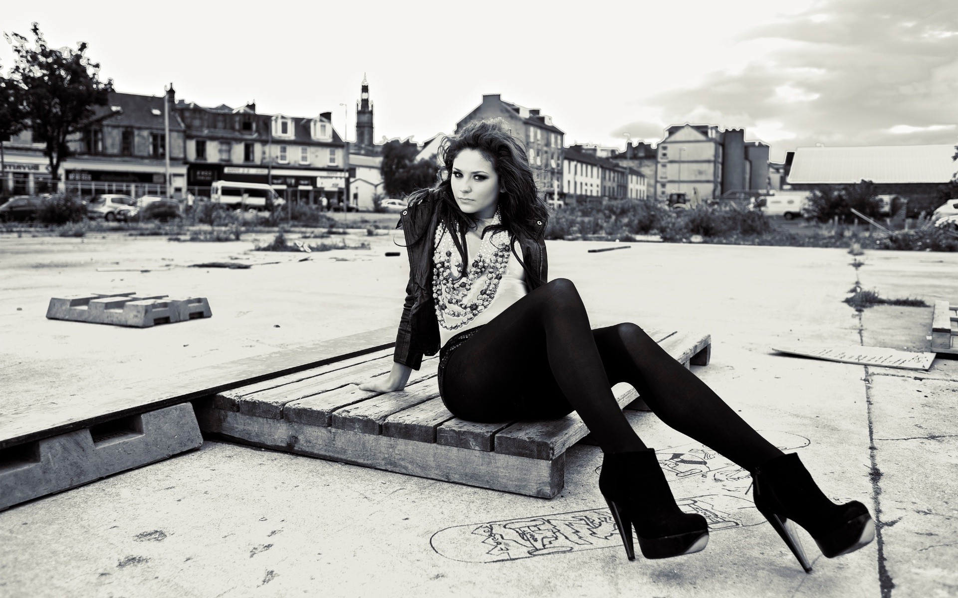 monochrome, Women Wallpapers HD / Desktop and Mobile Backgrounds