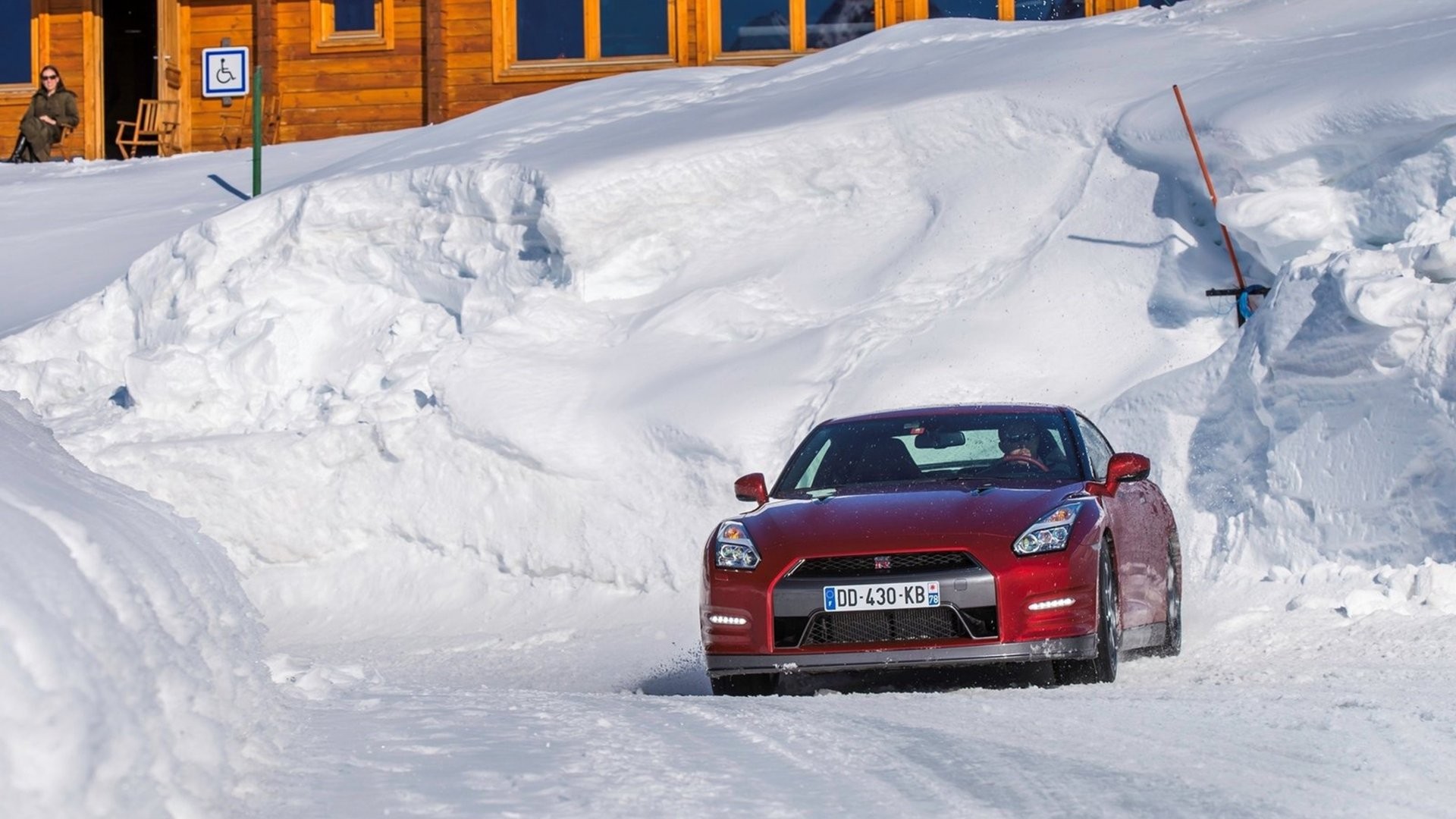 Nissan, Nissan GT R, Winter, Car Wallpapers HD / Desktop and Mobile ...