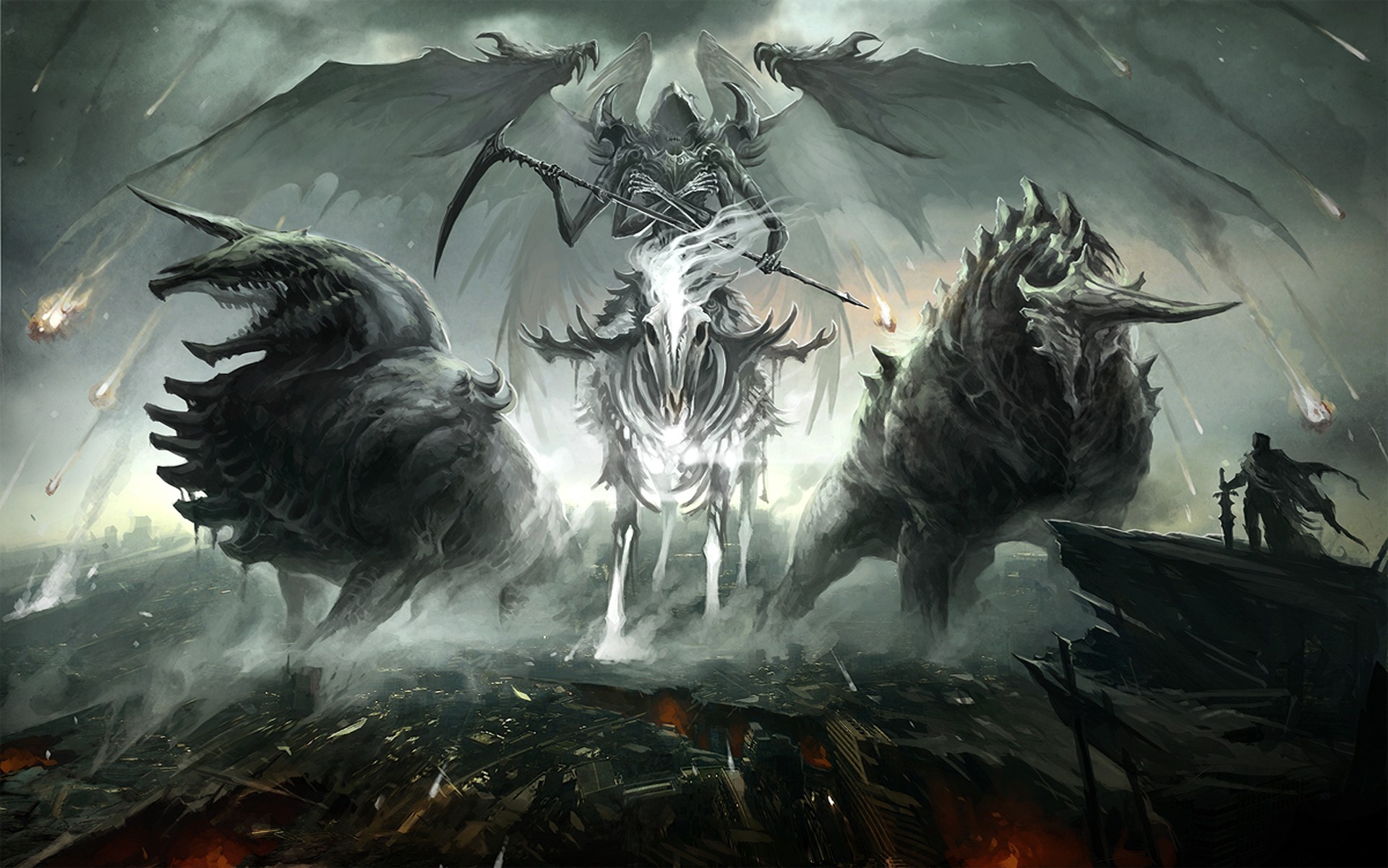 fantasy Art, Digital Art, Death Wallpapers HD / Desktop and Mobile ...