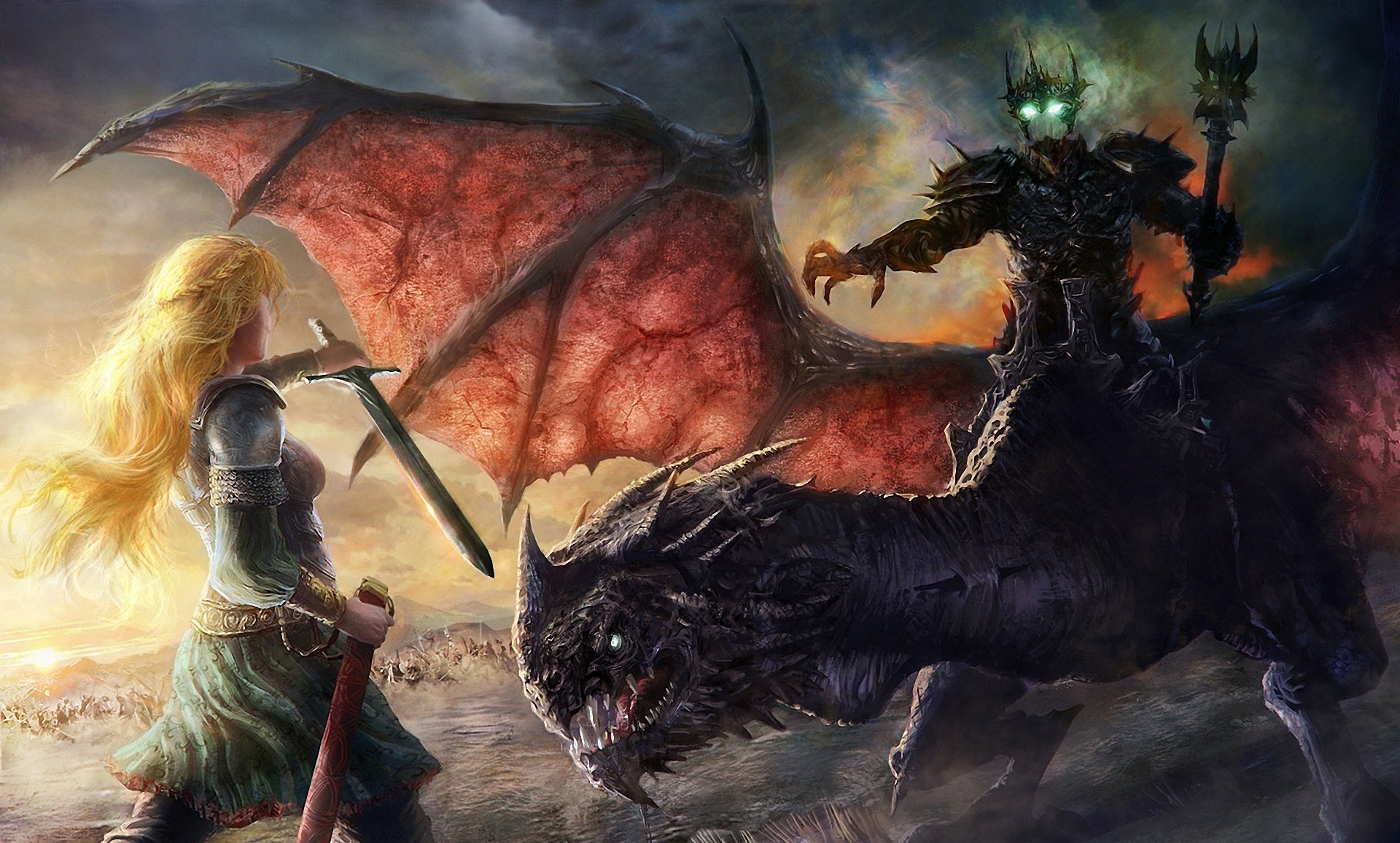 Witchking Of Angmar, Éowyn, The Lord Of The Rings, Artwork, Fantasy Art ...