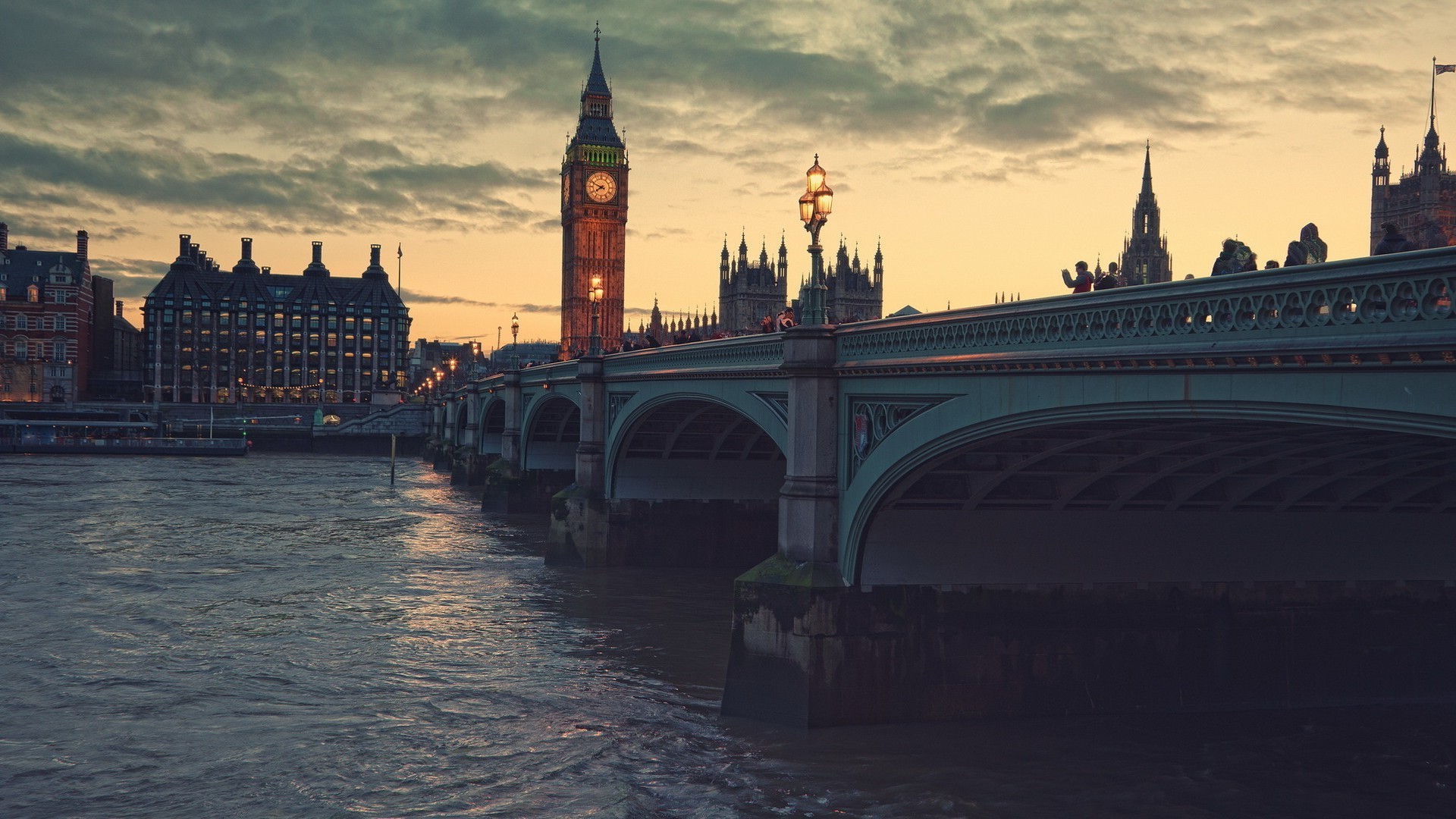 bridge, River, Cityscape Wallpapers HD / Desktop and Mobile Backgrounds