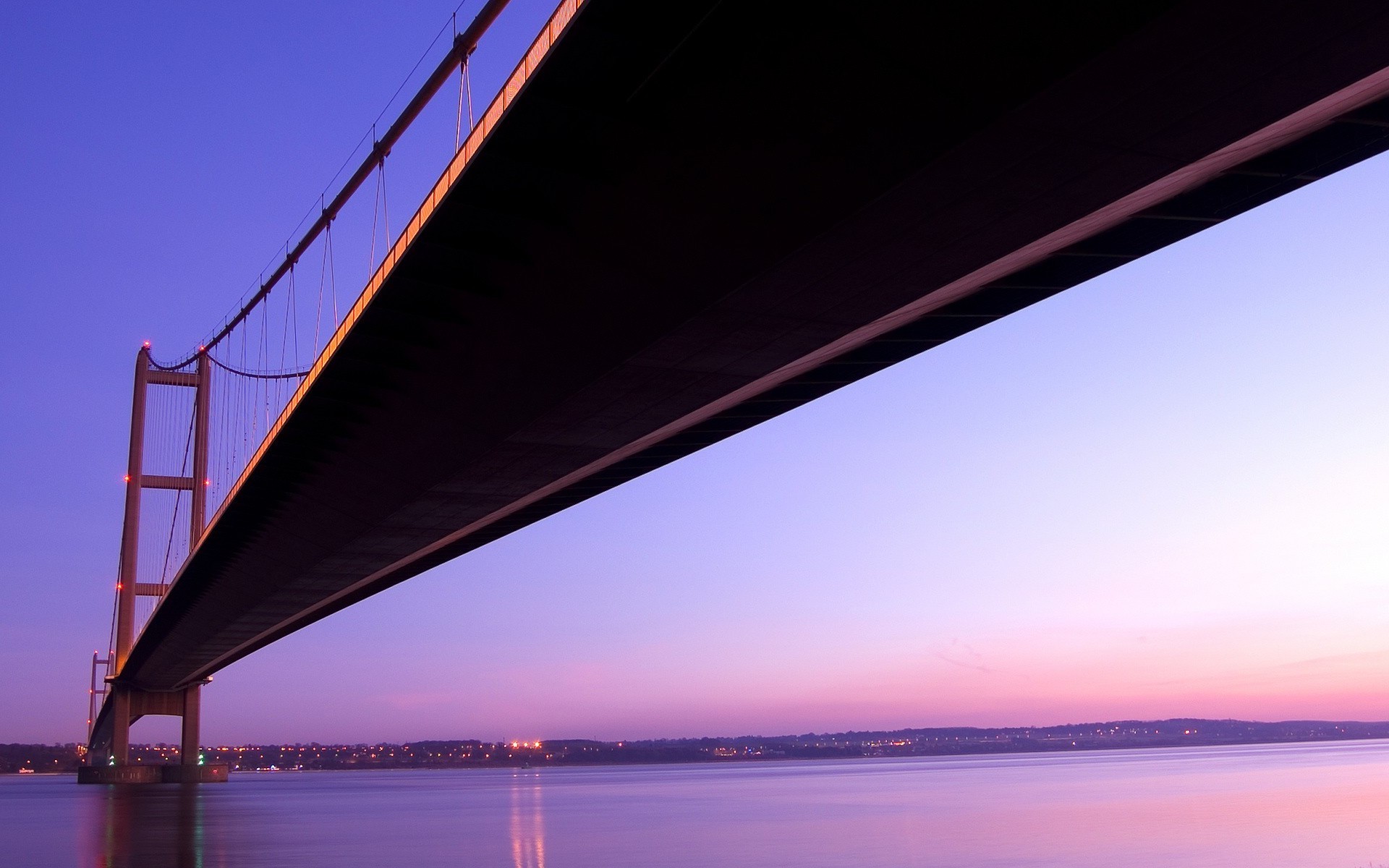 city, Urban, Bridge, River Wallpapers HD / Desktop and Mobile Backgrounds