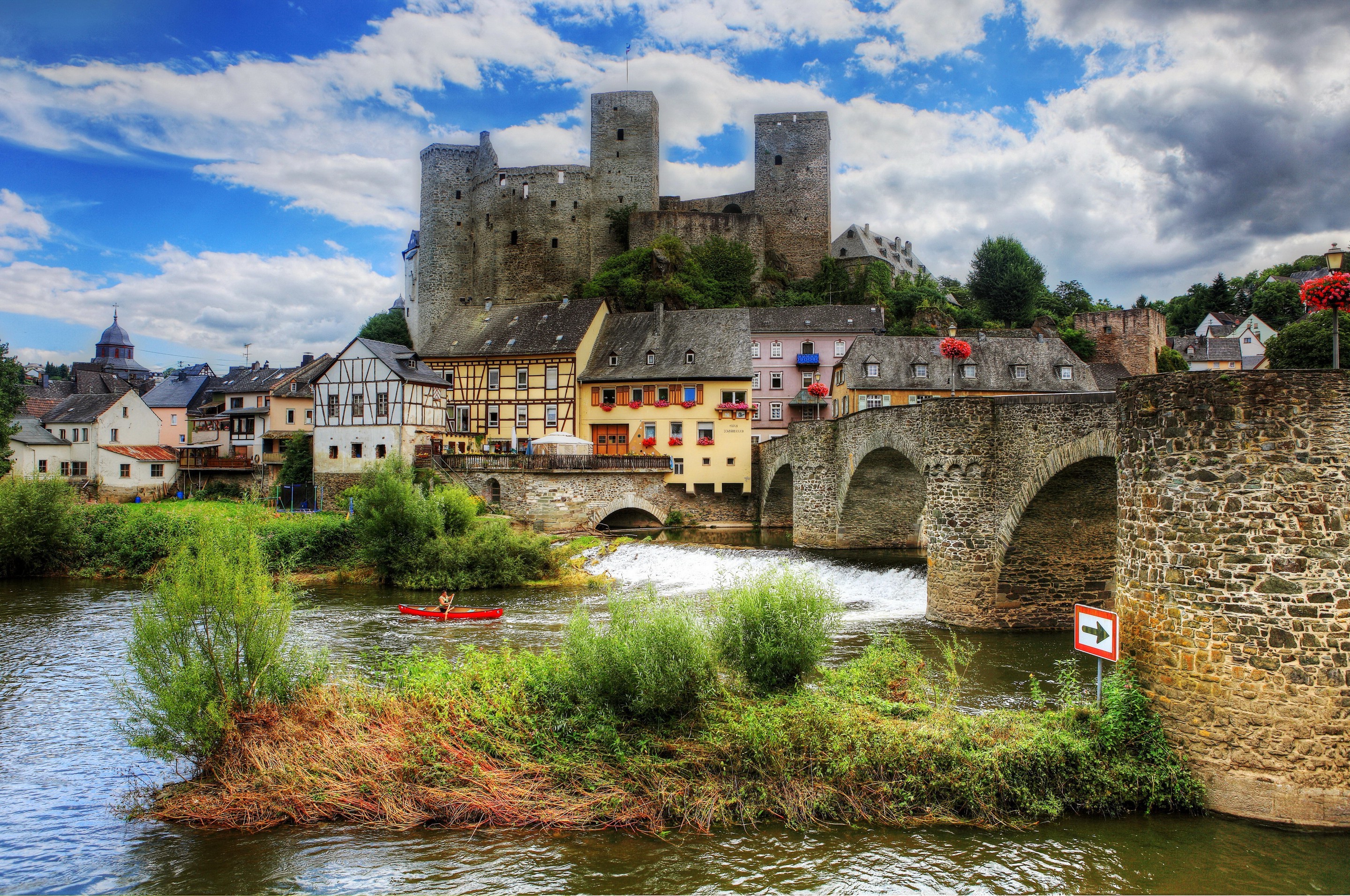 nature, Castle, Germany, Runkel Wallpapers HD / Desktop and Mobile ...