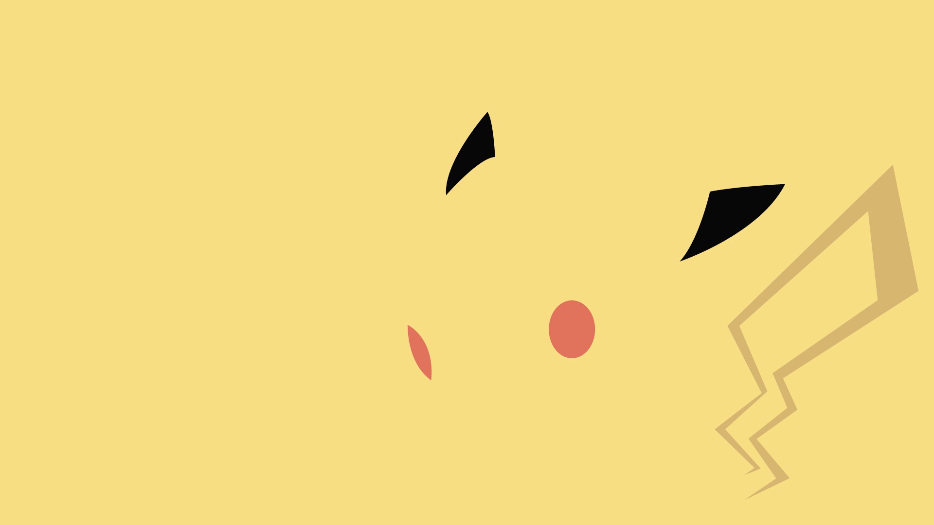 minimalism, Pikachu Wallpapers HD / Desktop and Mobile Backgrounds