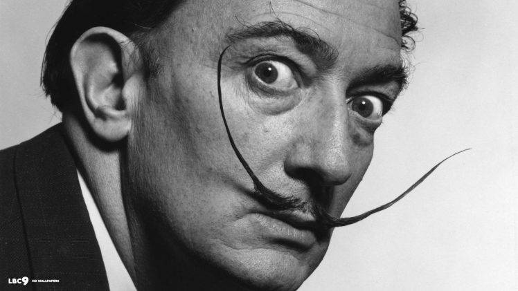 salvador dali painters moustache portrait Wallpapers HD / Desktop and ...
