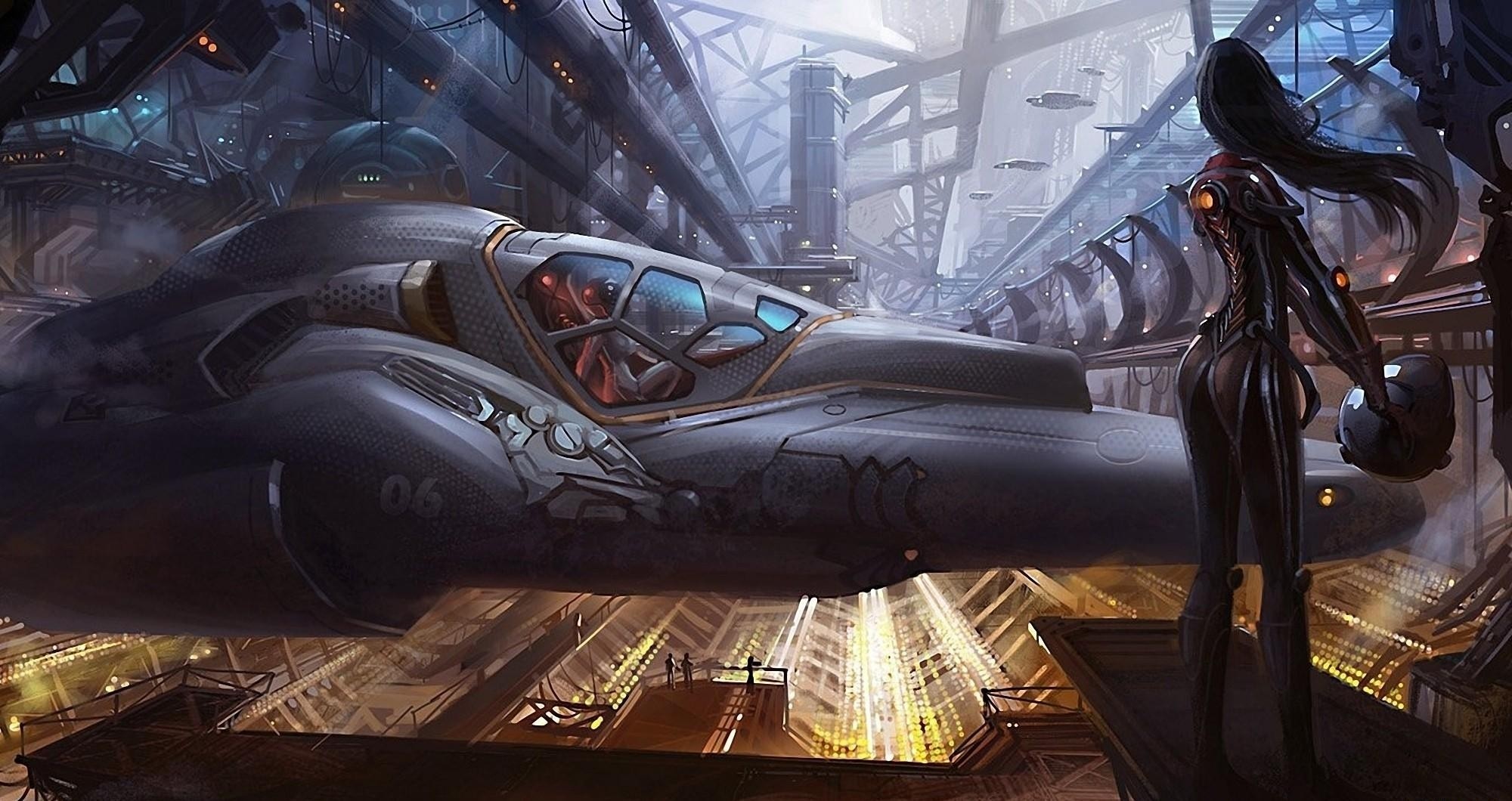 artwork, Futuristic Wallpapers HD / Desktop and Mobile Backgrounds