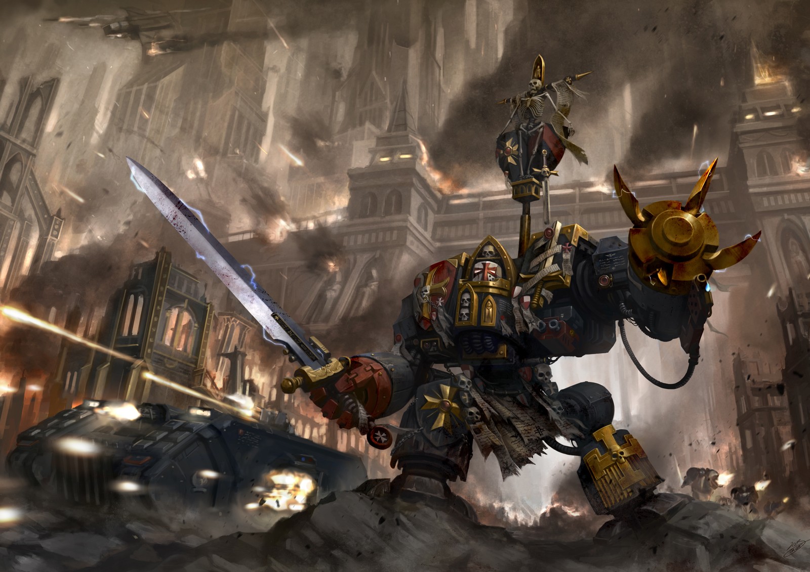 Warhammer 40, 000, Mech Wallpapers HD / Desktop and Mobile Backgrounds