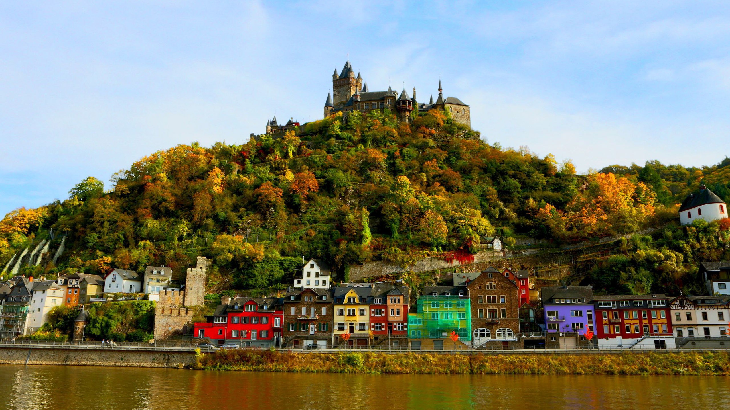 architecture, Building, Cityscape, Trees, House, Germany, River, Forest ...