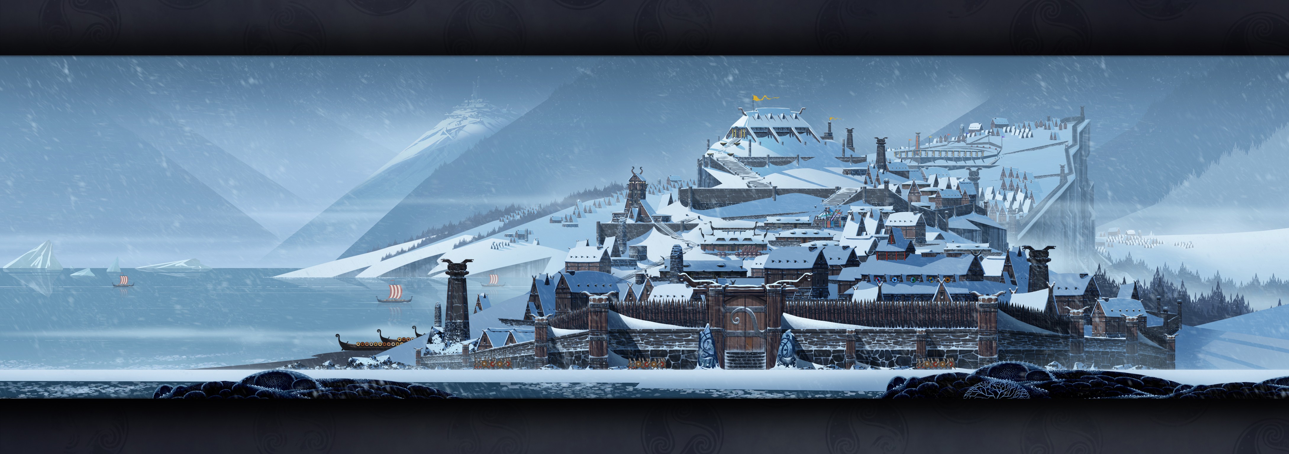 The Banner Saga, Video games, Artwork, Concept art, Digital art ...