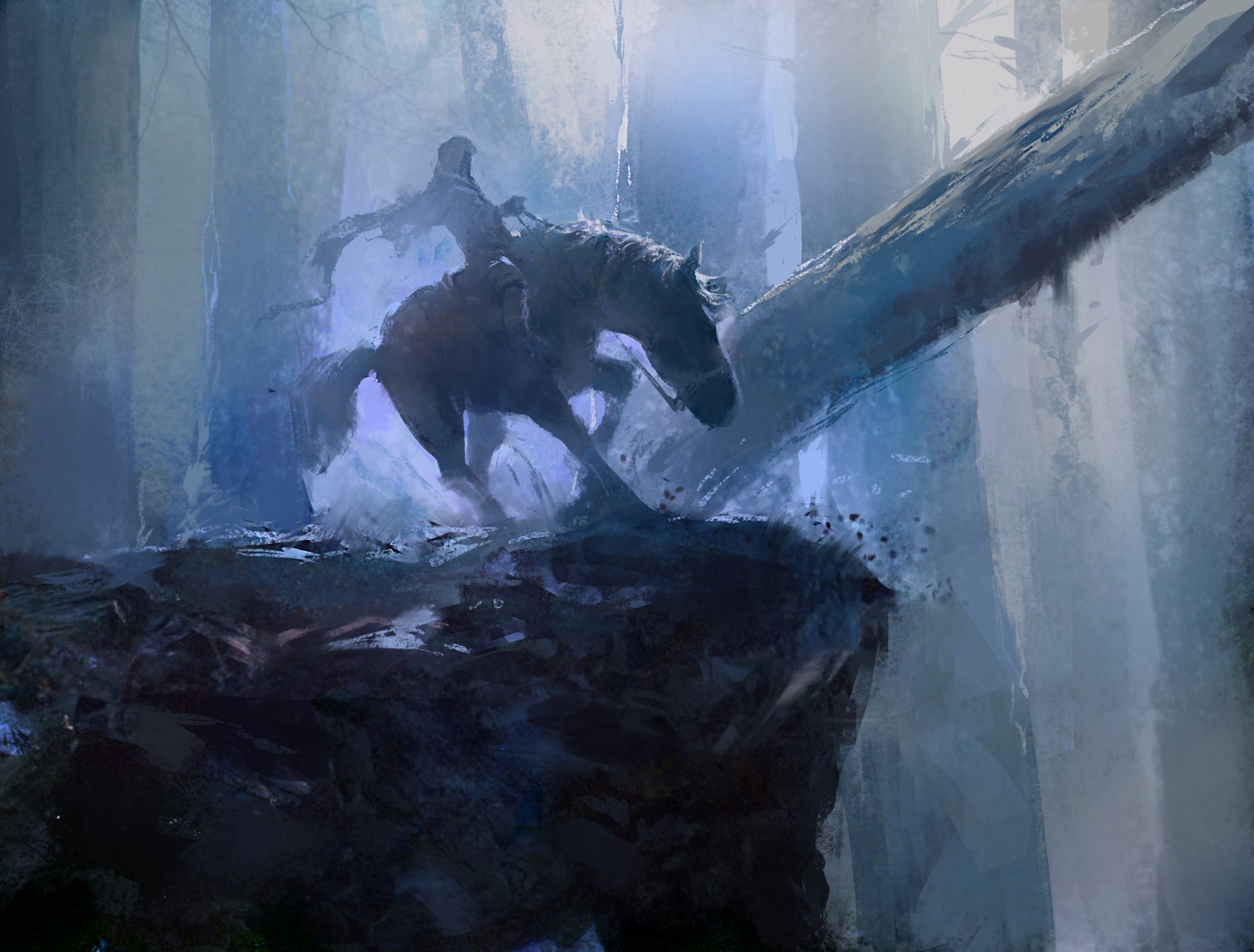 horse riding, Fantasy art Wallpapers HD / Desktop and Mobile Backgrounds