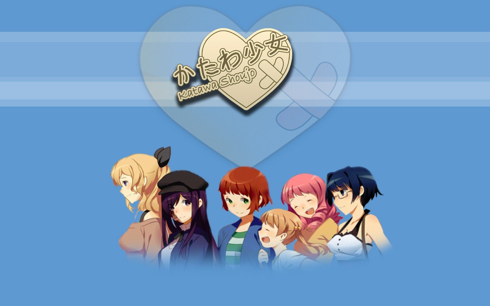 Katawa Shoujo, Anime girls, Lilly Satou, Shizune Hakamichi, Rin Tezuka ...