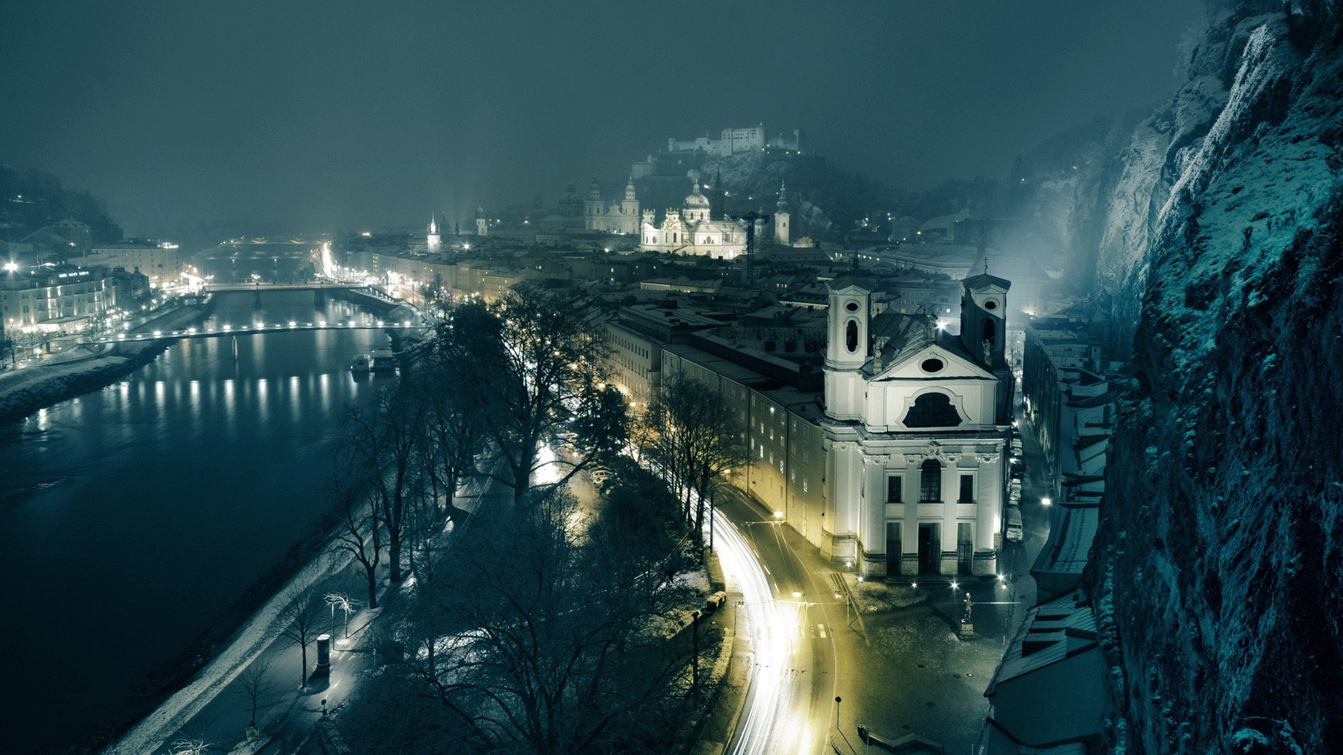 night, Long exposure Wallpapers HD / Desktop and Mobile Backgrounds