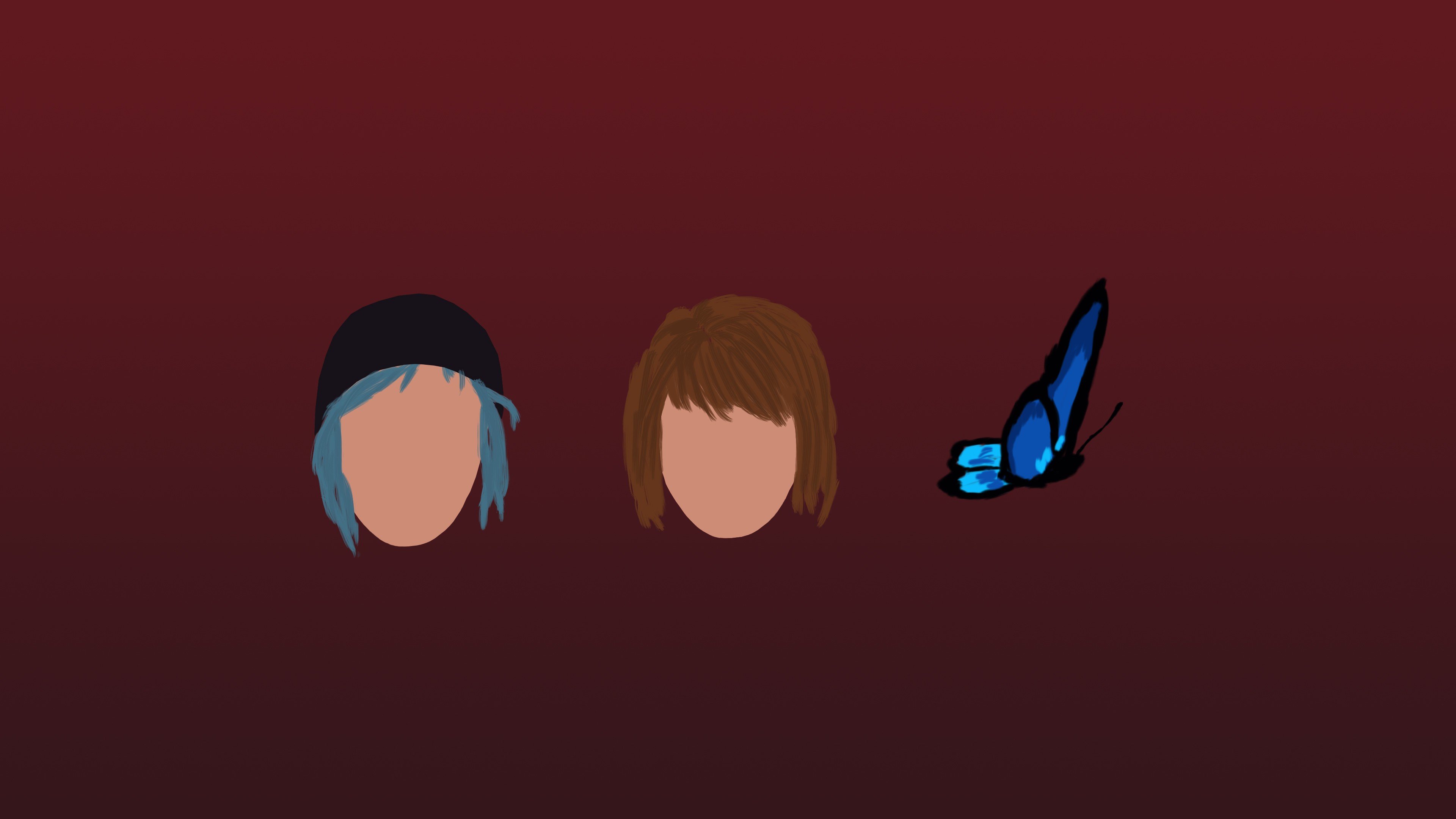 Life Is Strange, Max Caulfield, Chloe Price, Butterfly Wallpapers HD ...