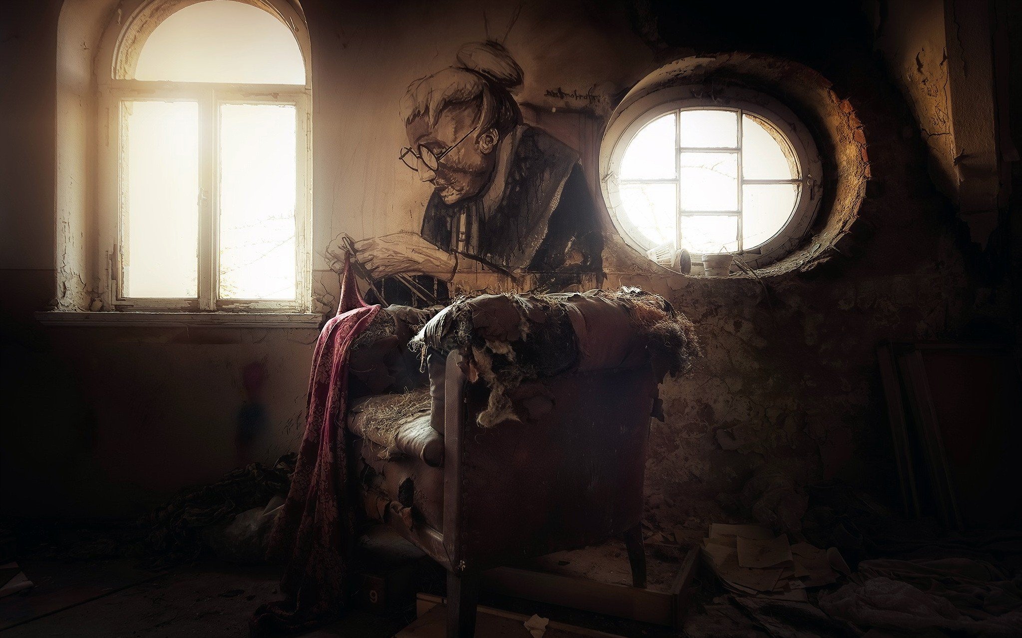 old building, Chair, Interiors Wallpapers HD / Desktop and Mobile ...
