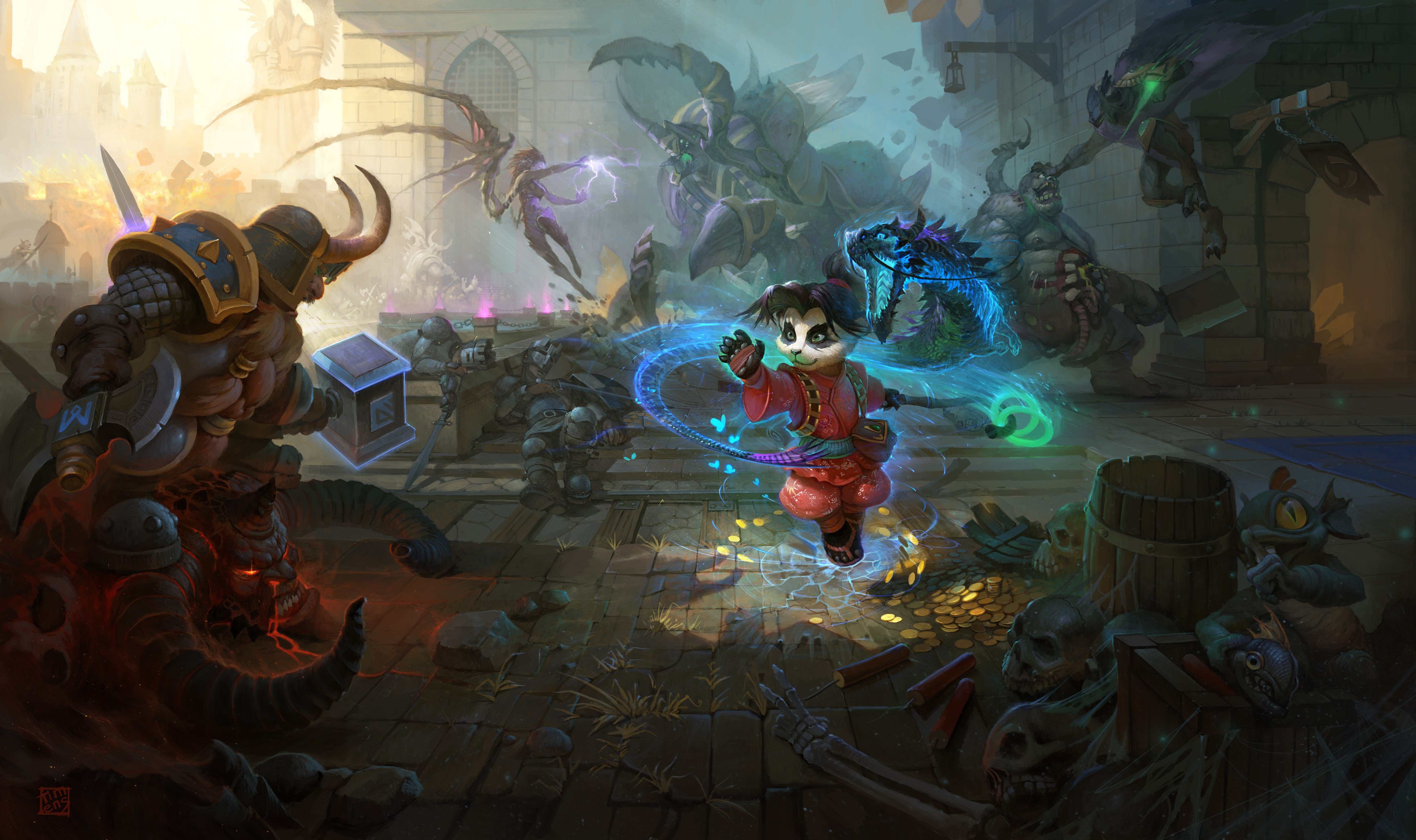 heroes of the storm, Battle Wallpapers HD / Desktop and Mobile Backgrounds