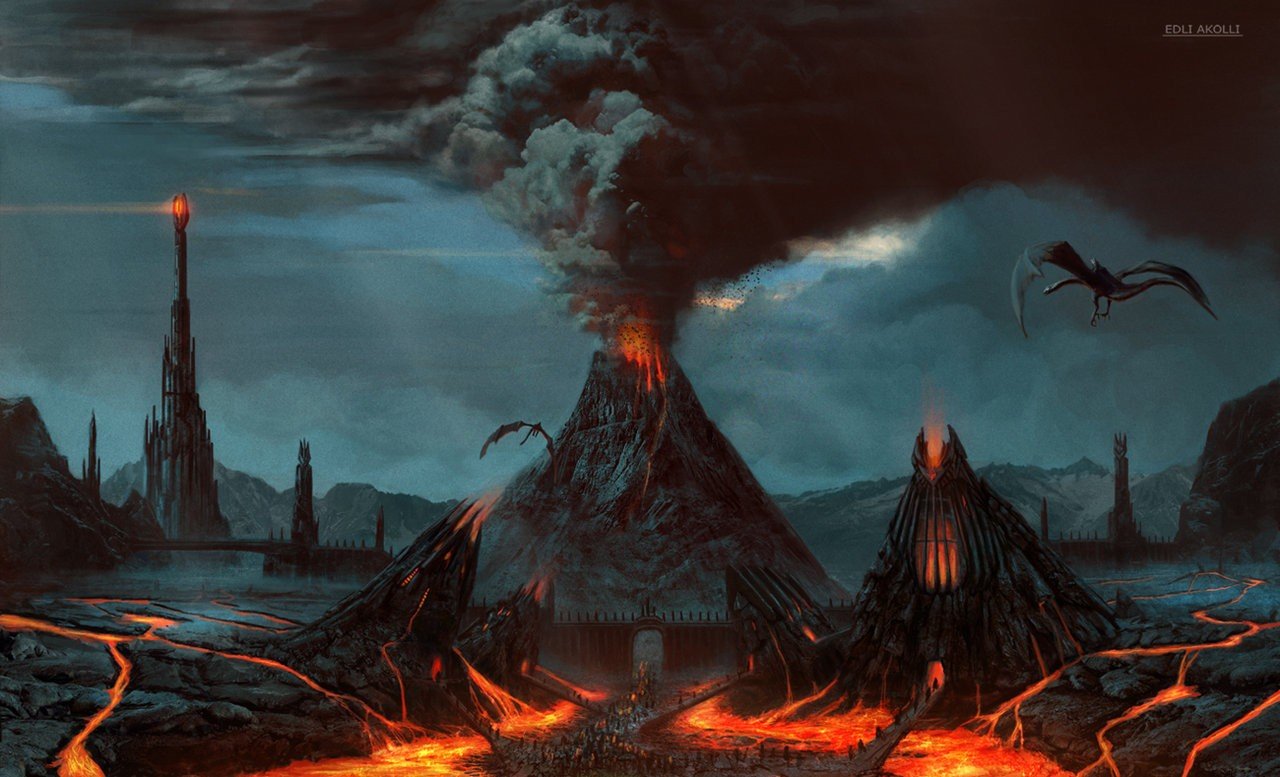 mount doom wallpaper