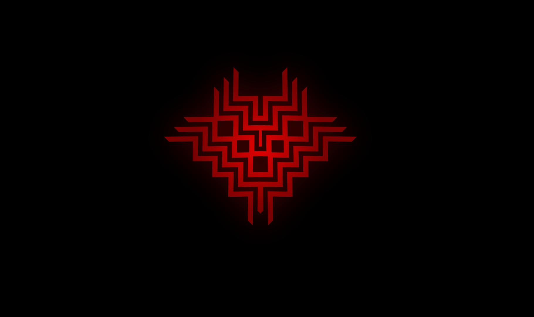 geometry, Digital art, Red Wallpapers HD / Desktop and Mobile Backgrounds