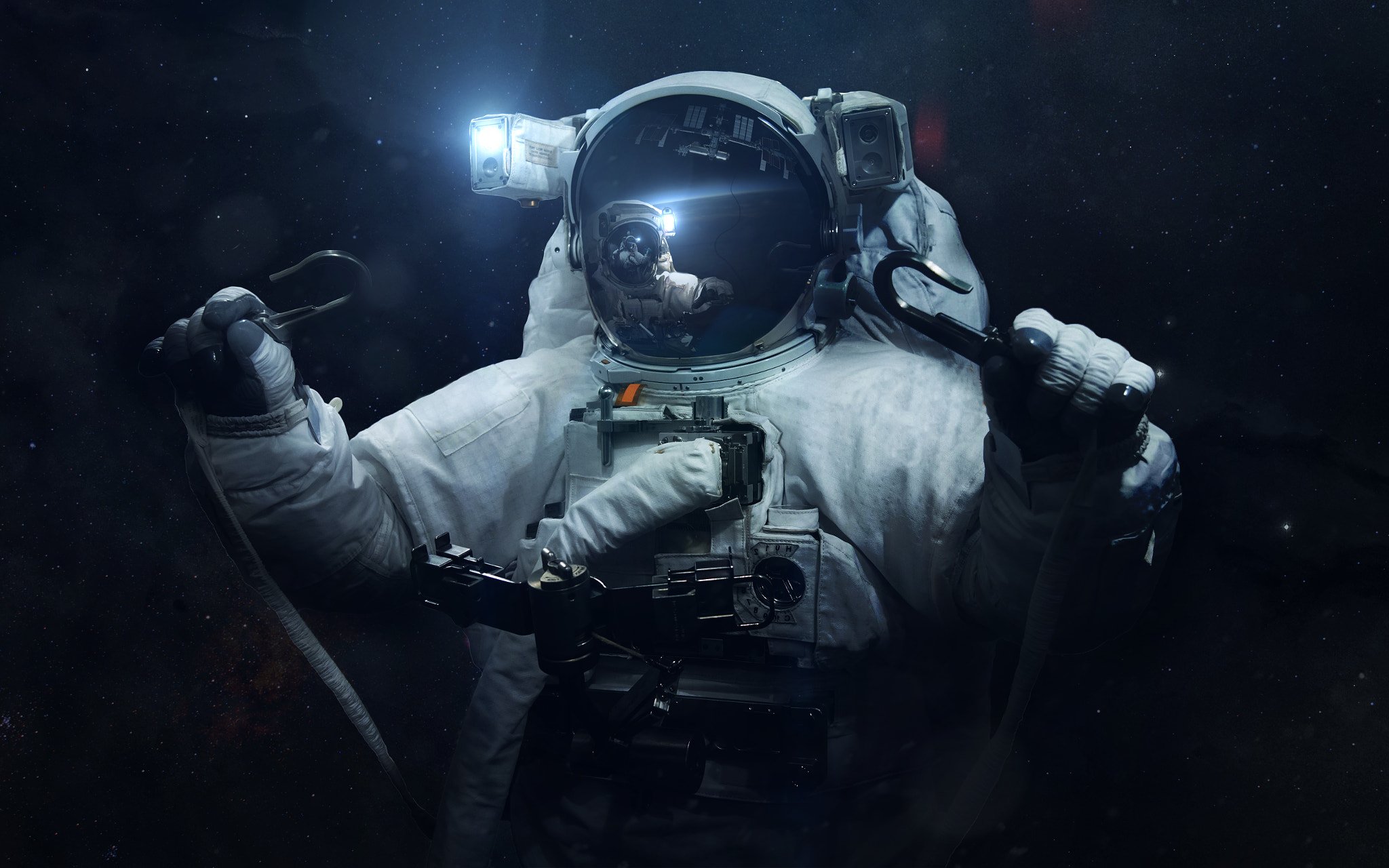 Vadim Sadovski, Astronaut, Digital art, 500px, Space Wallpapers HD ...
