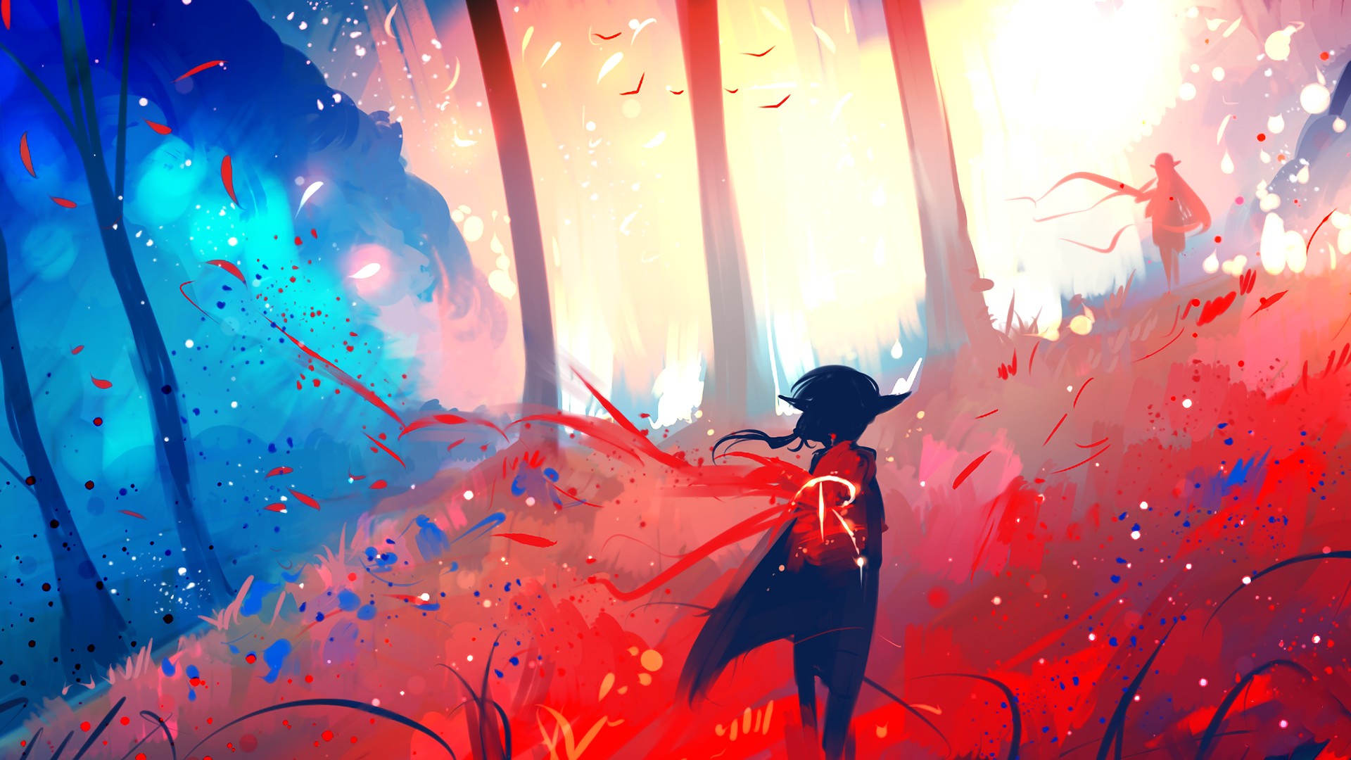 ryky, Landscape, Digital art, Drawing, Colorful Wallpapers HD / Desktop ...