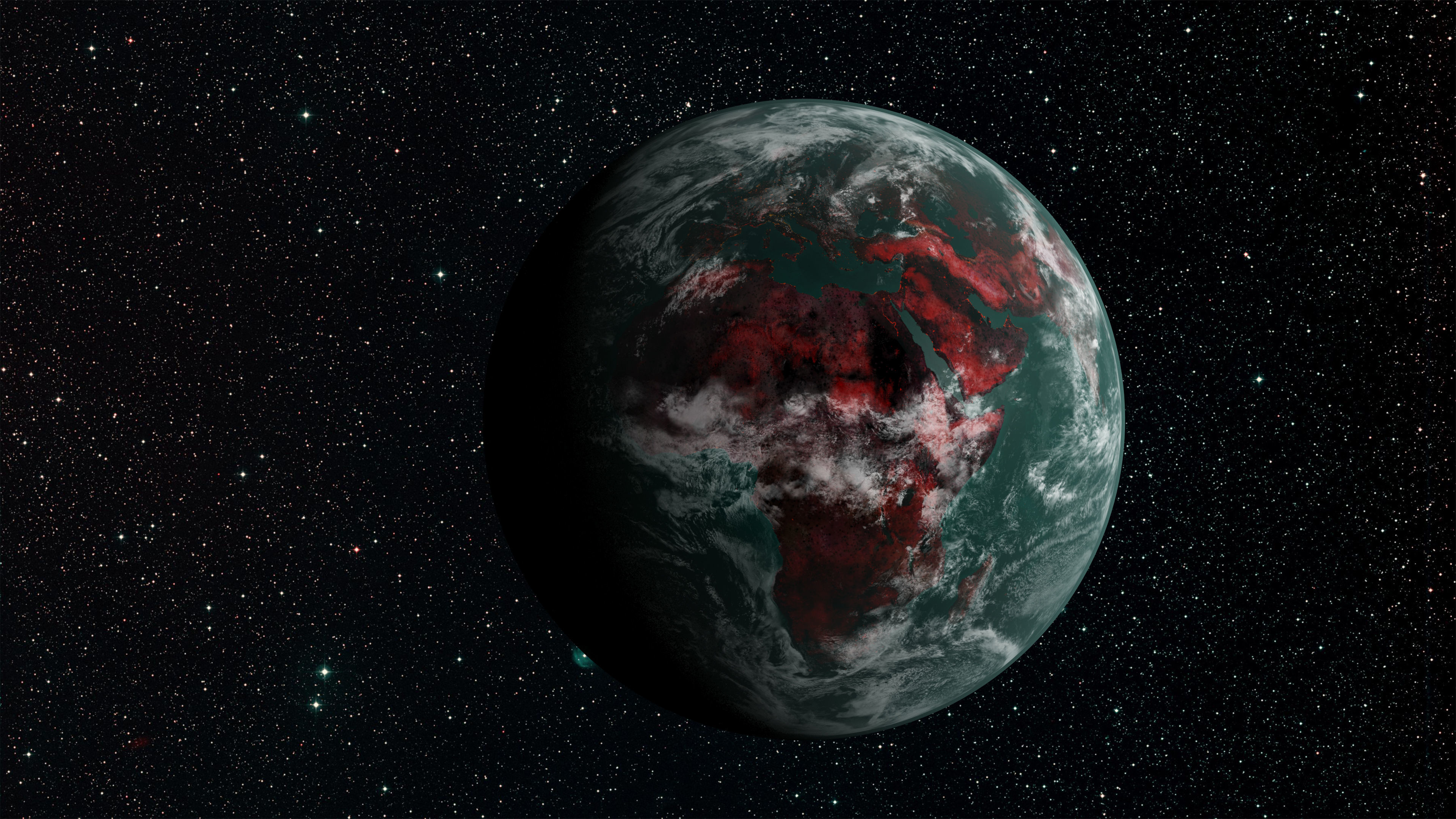 Dark Earth Planet