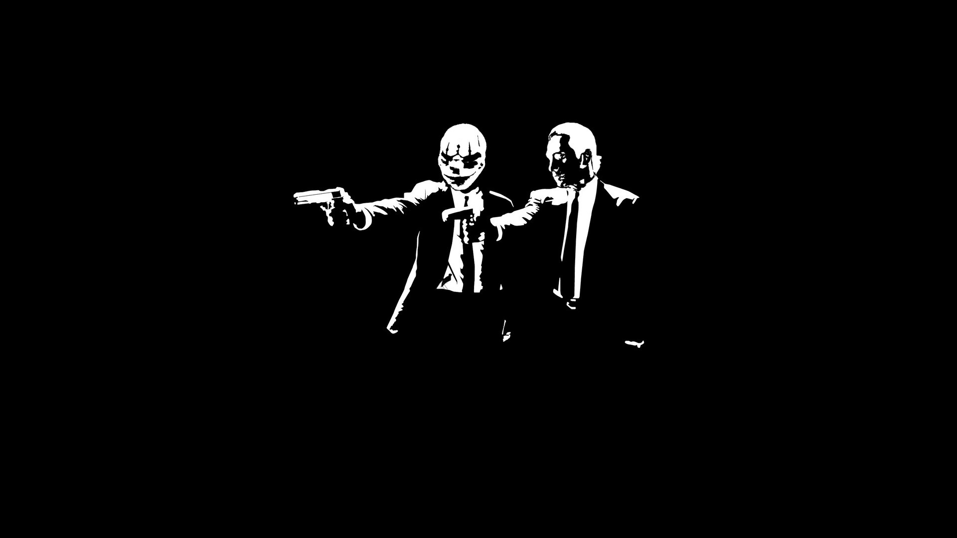 Pulp Fiction, Minimalism, Movies, Simple, Monochrome Wallpapers HD ...