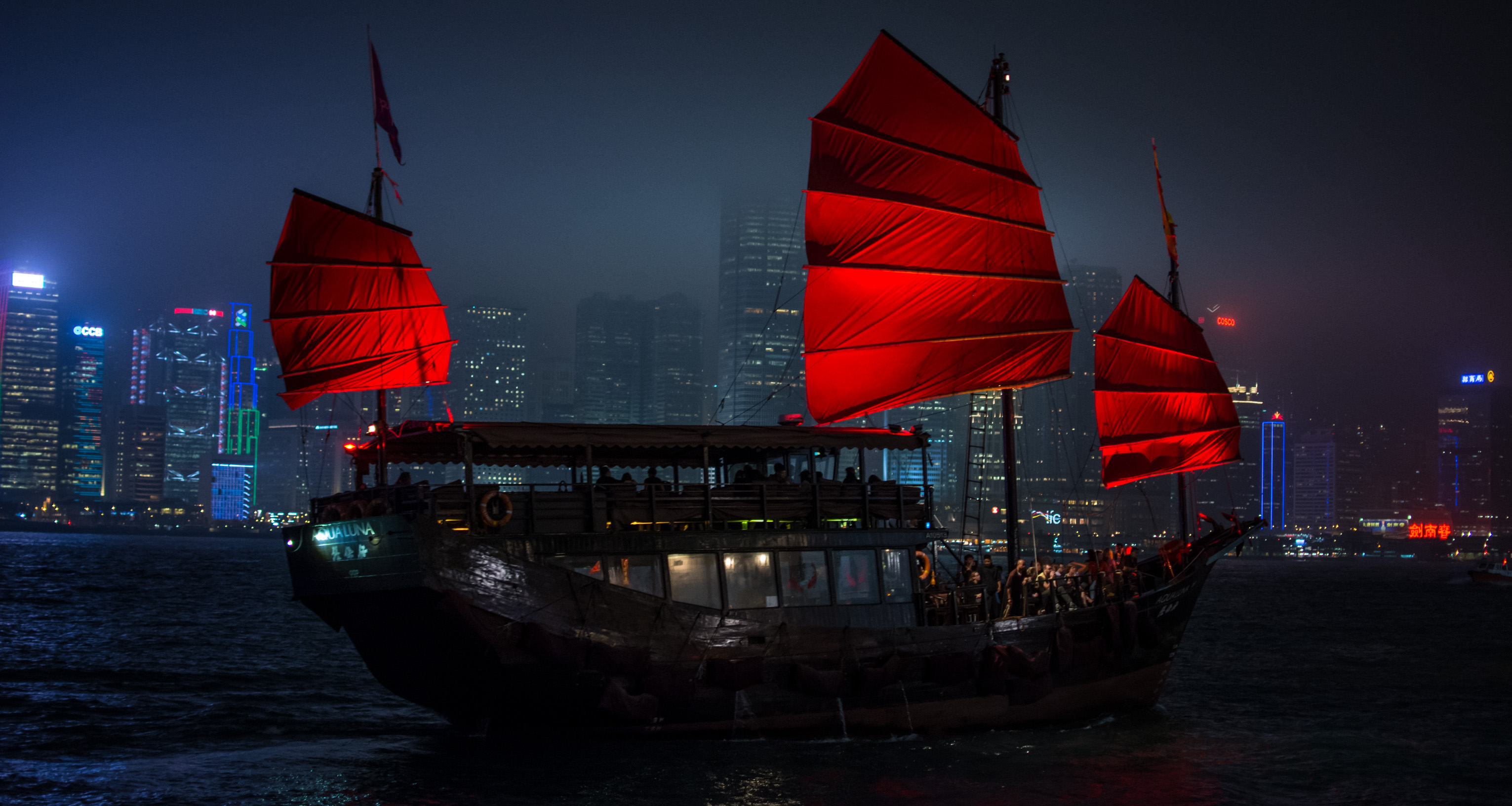 architecture, Building, Cityscape, Hong Kong, Ship, Mist, Water ...