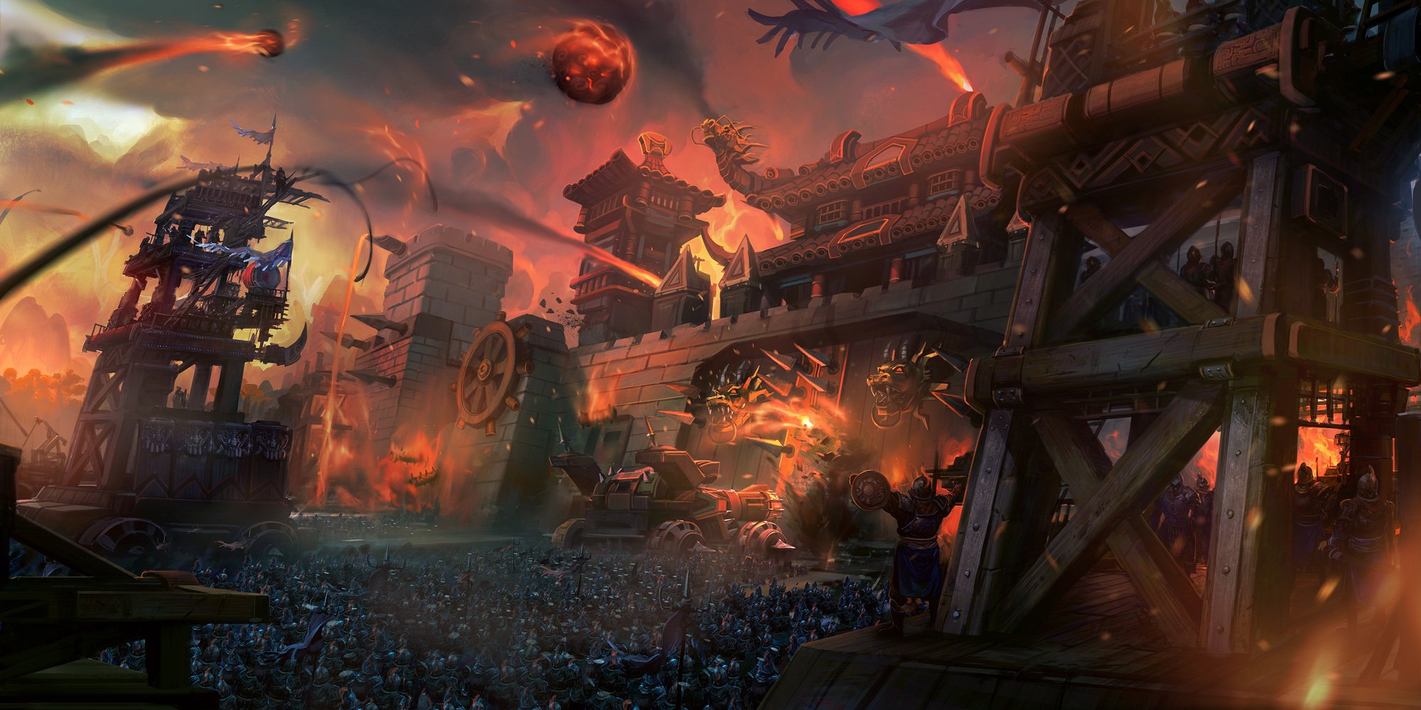 three, Kingdoms, Online, Asian, Fantasy, Mmo, Rpg, Samurai, Action ...