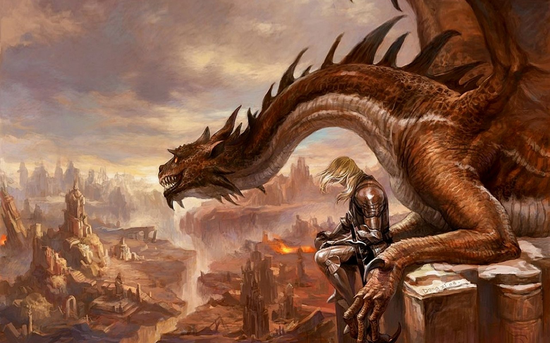 Dragon Fantasy Artwork Art Dragons Wallpapers HD Desktop And