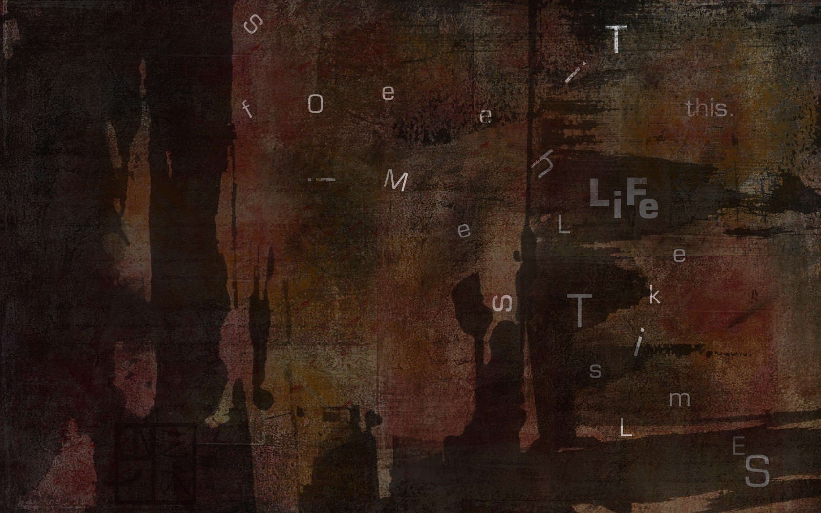 grunge, Typography, Feels, Grunge, Typography Wallpapers HD / Desktop ...