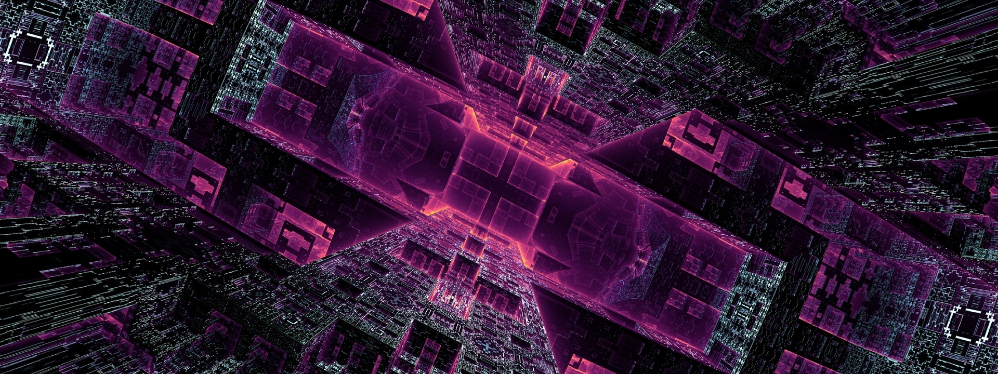 Widescreen Dual Monitor Wallpaper Collage