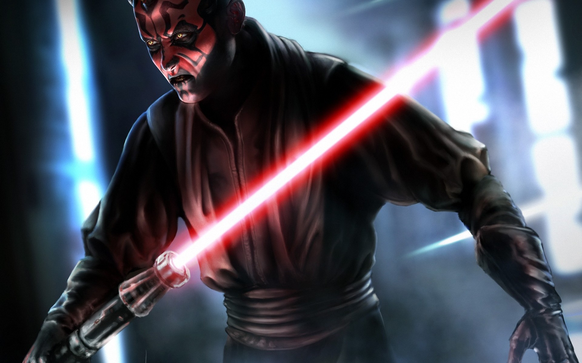 art, Jedi, Star, Wars, Sith, Darth, Maul, Sith, Lord, Sword, Light, Sci ...