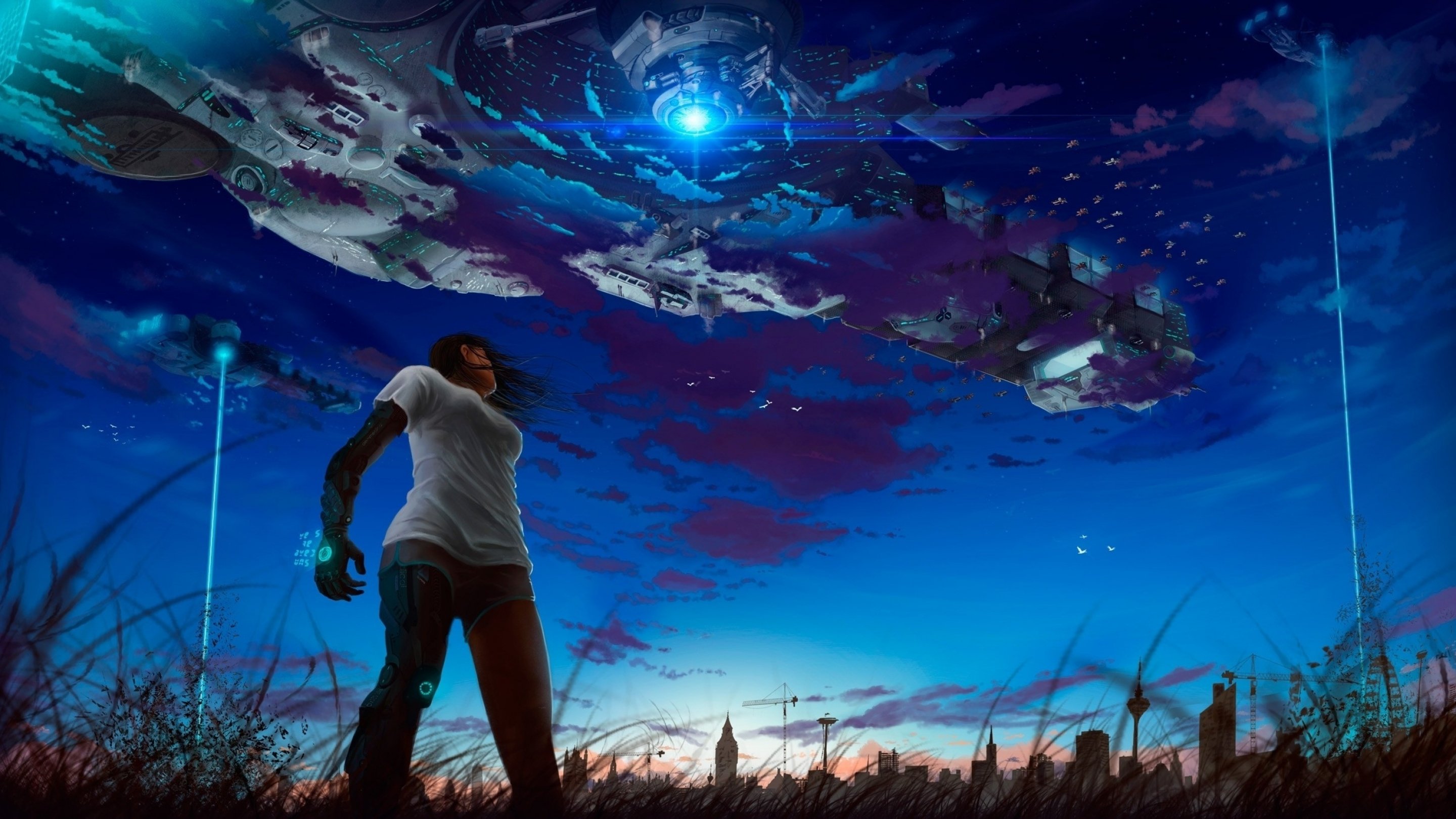 spaceship, Ship, Futuristic, Space, Art, Artwork Wallpapers HD ...