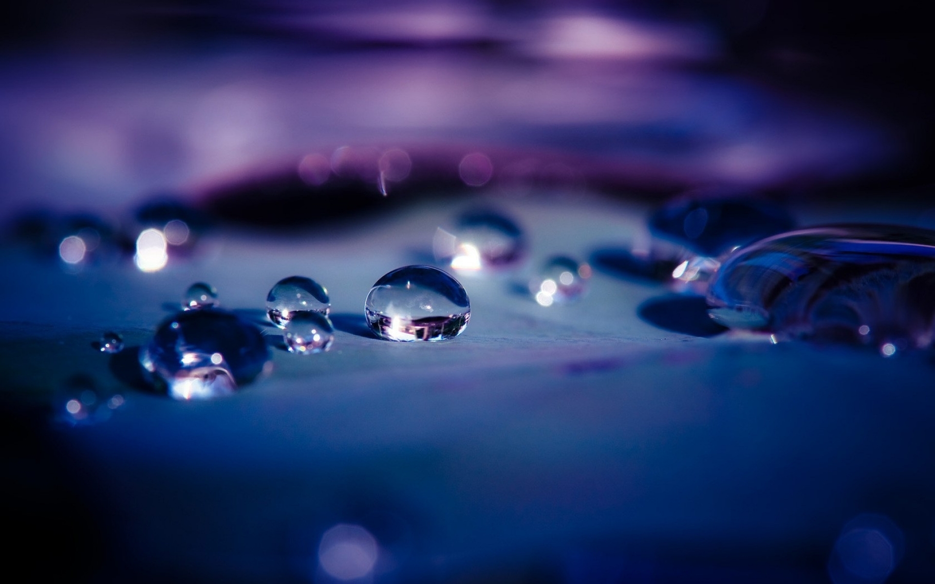 macro, Water, Drops, Reflection Wallpapers HD / Desktop and Mobile ...