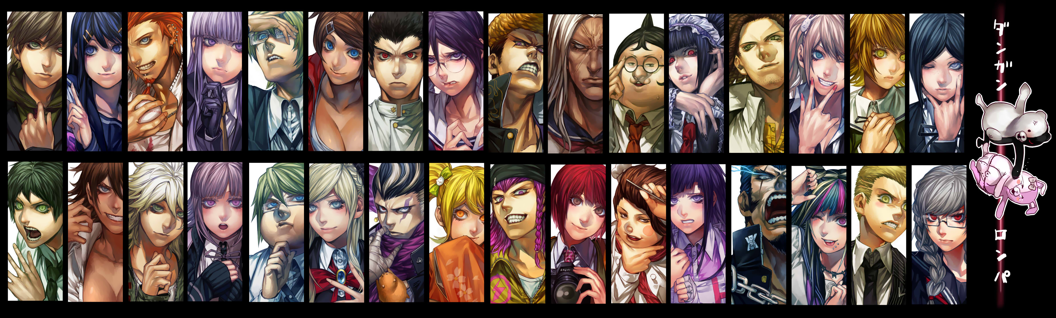 dangan ronpa, Asahina, Aoi, Dangan ronpa, Fukawa, Touko, Kuwata, Reon ...