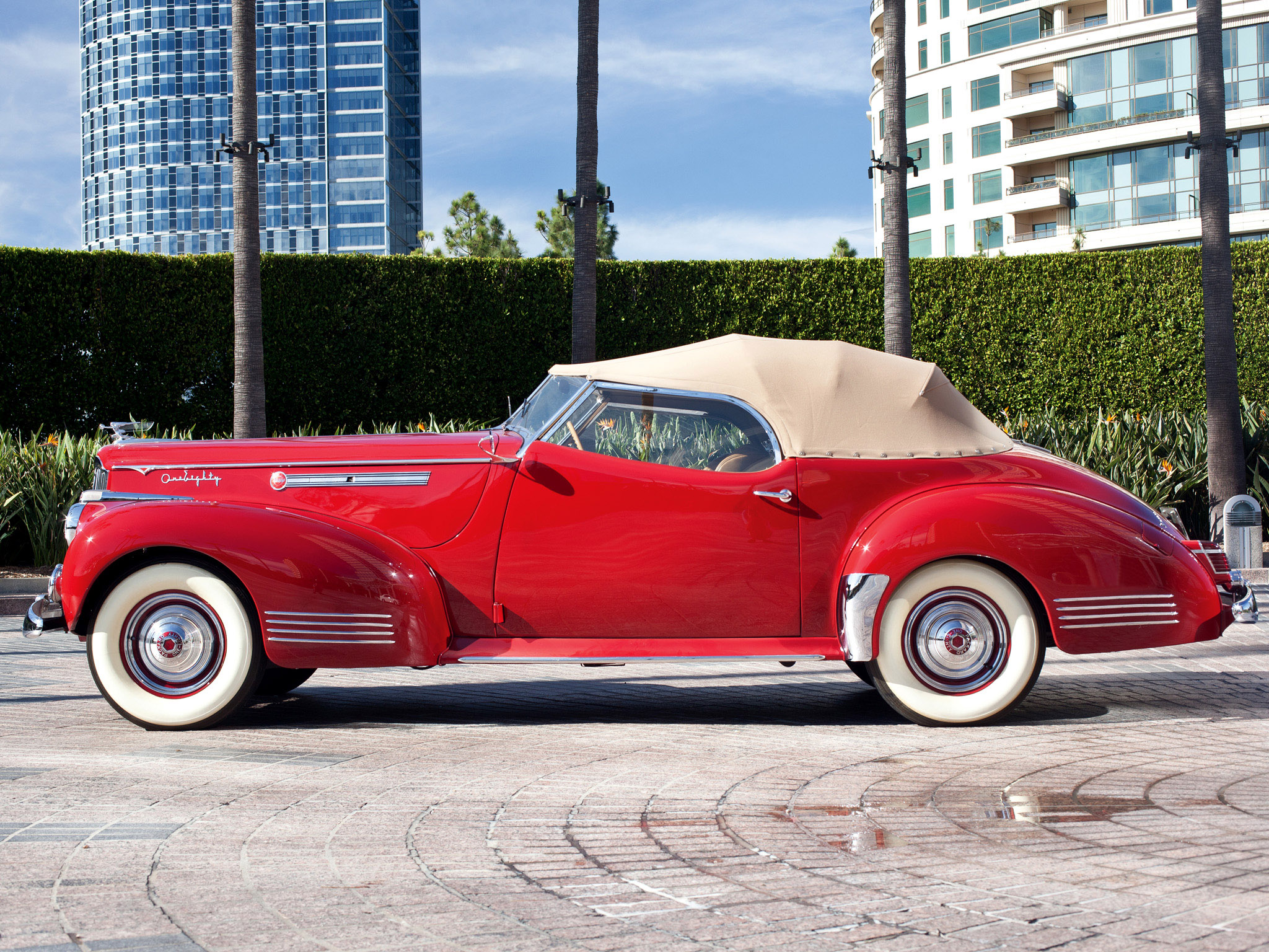 1941, Packard, 180, Super, Eight, Convertible, Victoria, Luxury, Retro ...