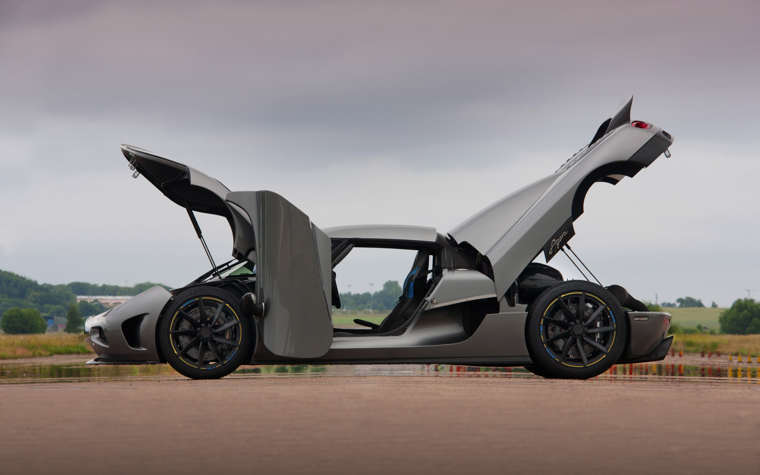 2013, Koenigsegg, Agera, Supercar, Supercars, Interior, Engine, Engines ...